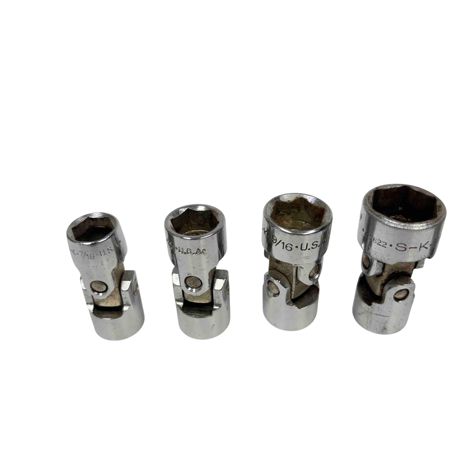 SK Tools 8-Piece 3/8" Drive SAE Universal Swivel Socket Set