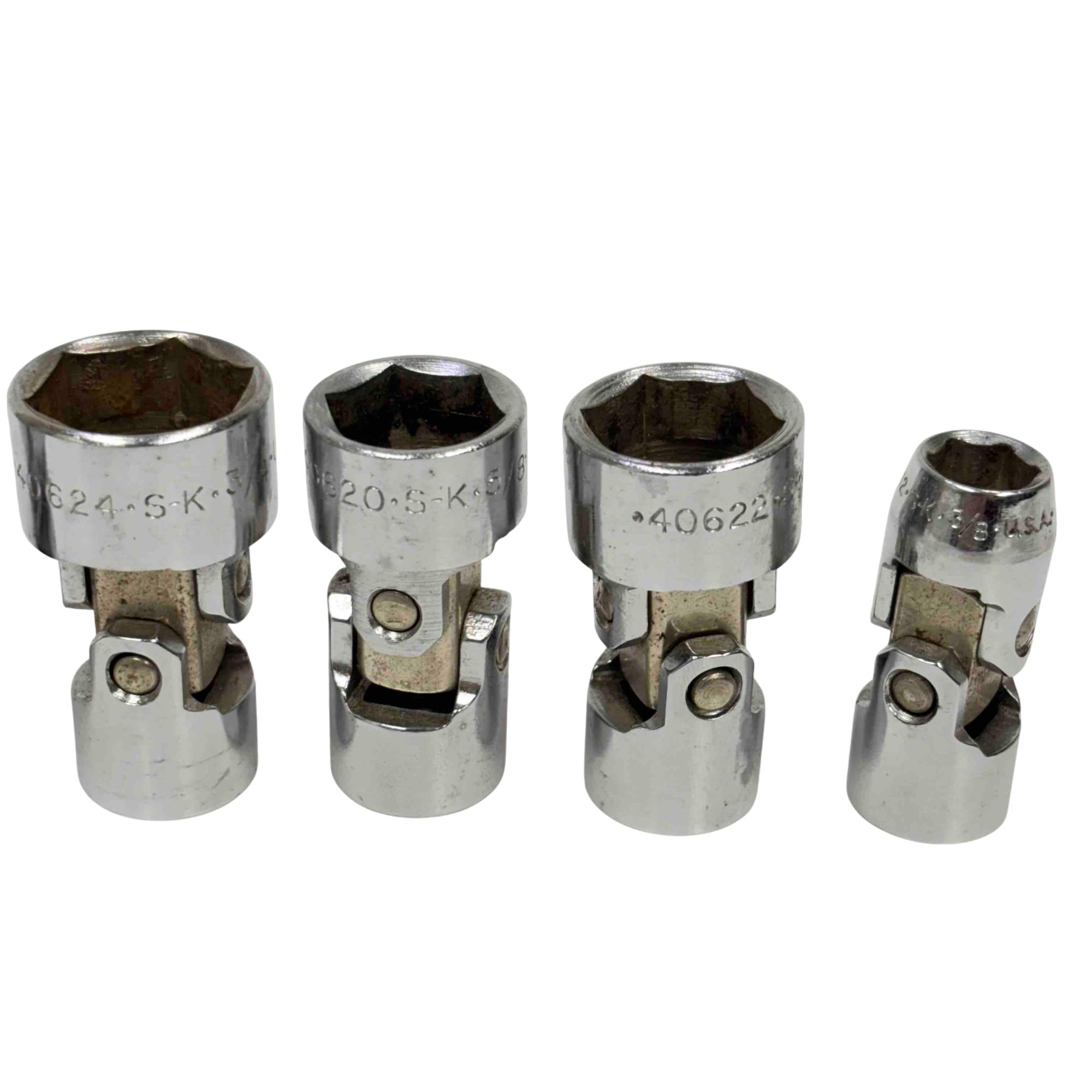 SK Tools 8-Piece 3/8" Drive SAE Universal Swivel Socket Set