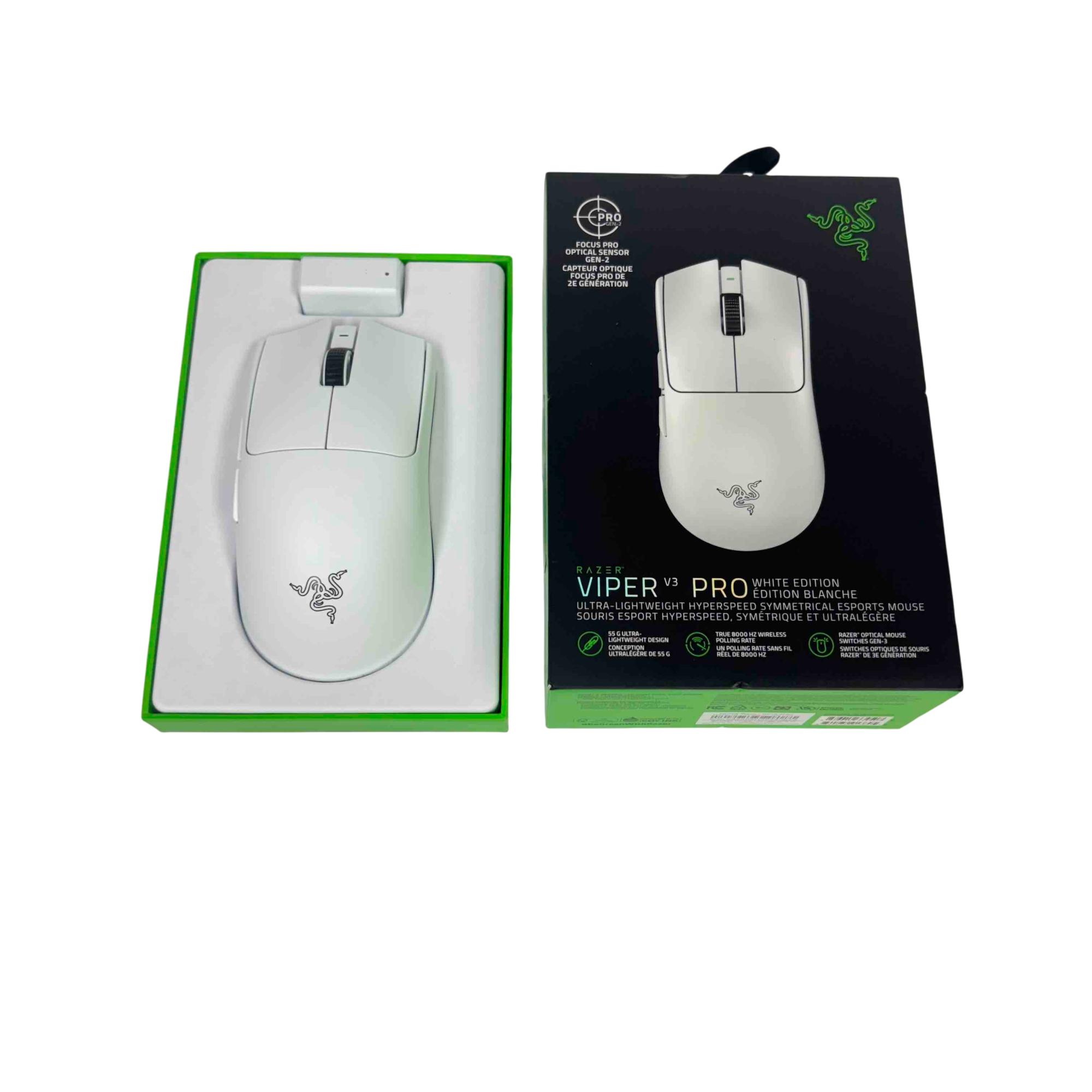 Razer Viper V3 Pro White Edition Hyperspeed Symmetrical Esport Mouse ...