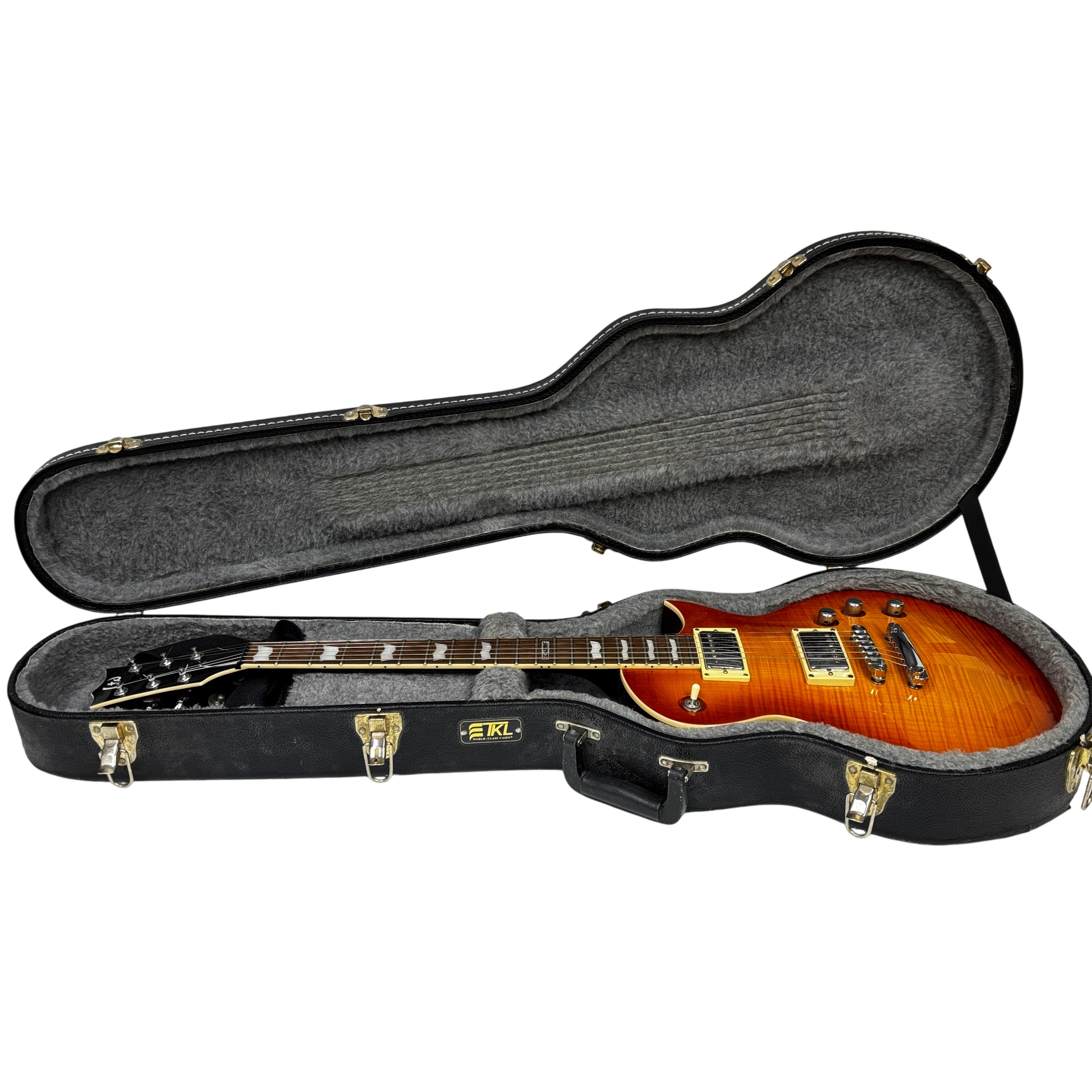 ESP LTD EC-401VF 22-Fret Dual Humbucker Right-Handed Electric Guitar