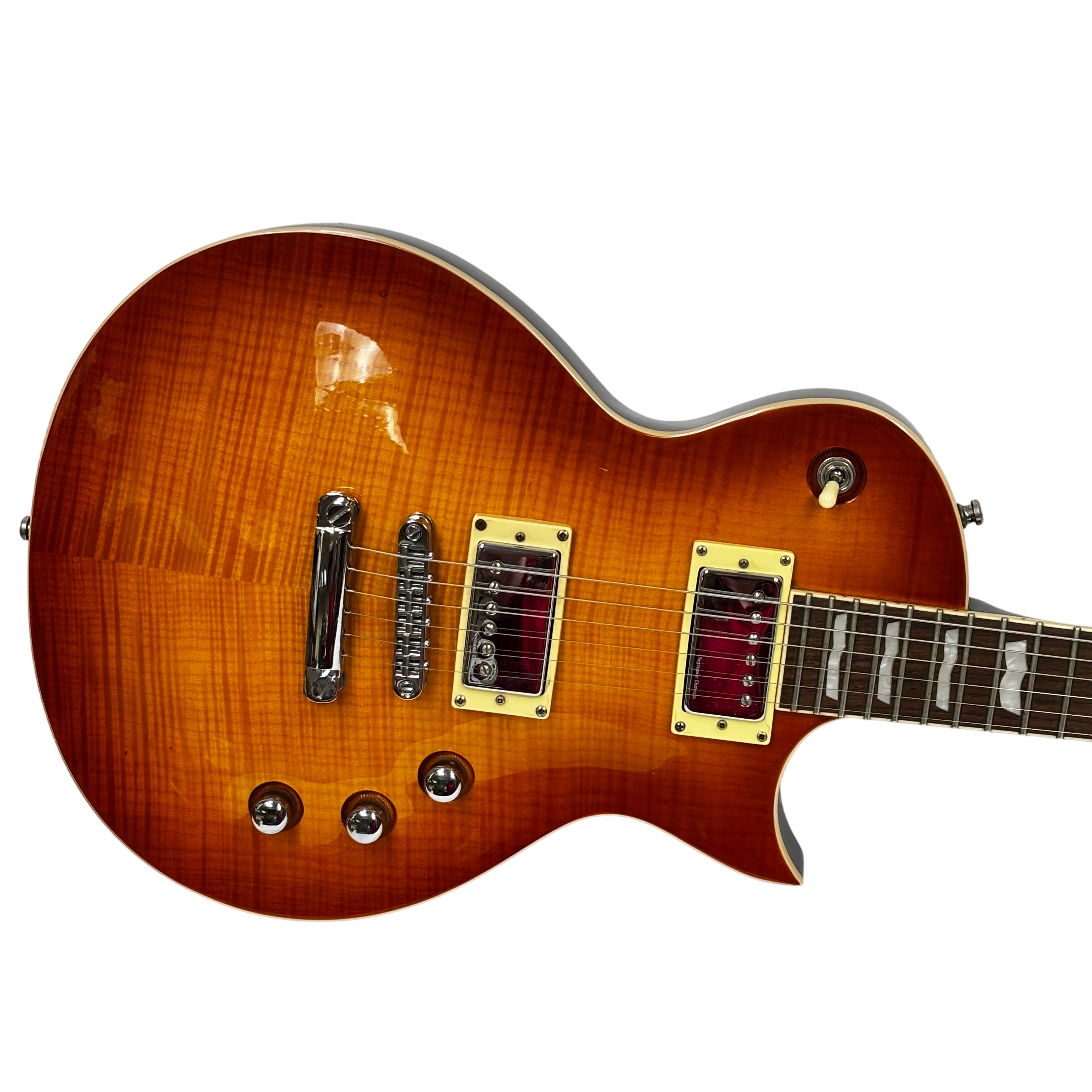 ESP LTD EC-401VF 22-Fret Dual Humbucker Right-Handed Electric Guitar