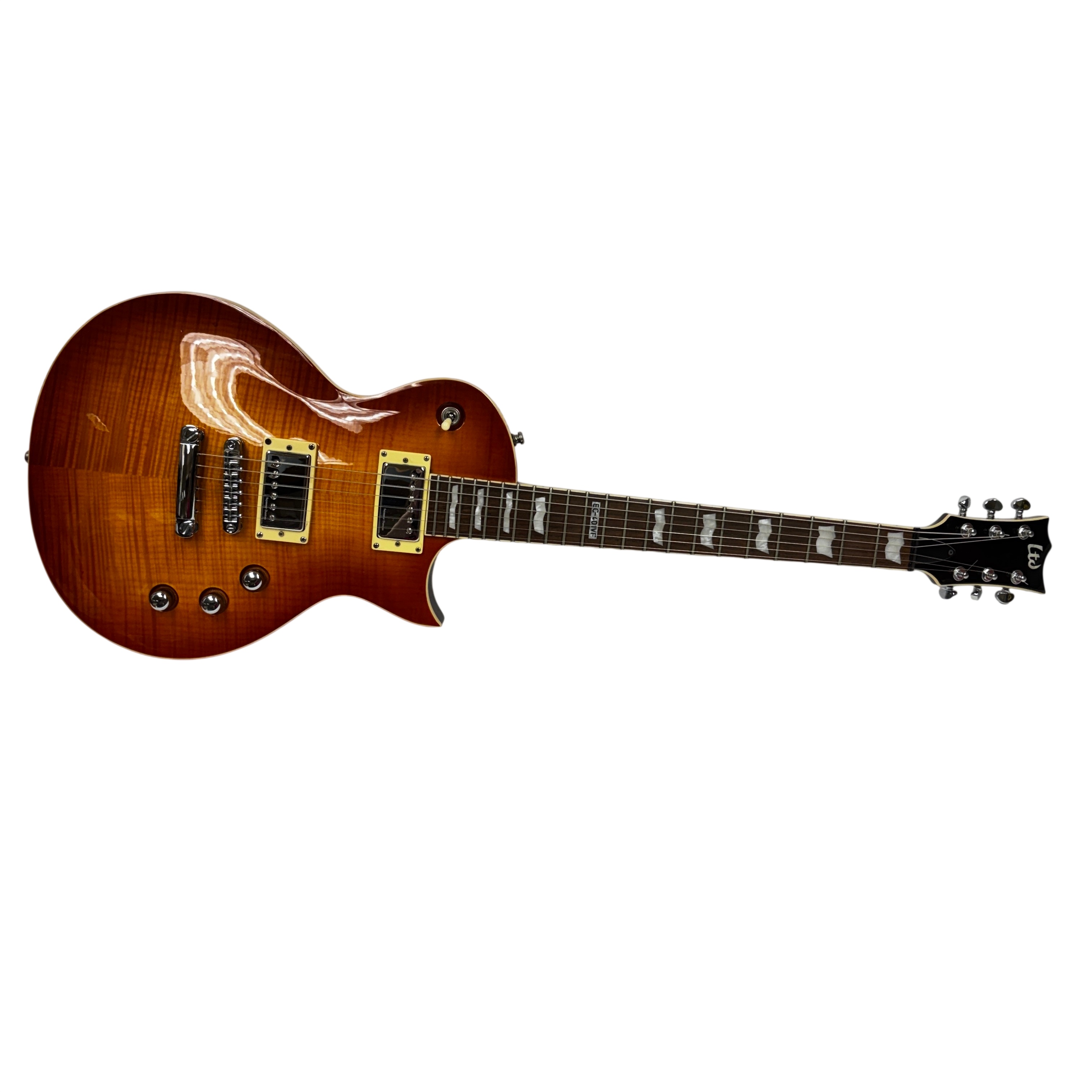 ESP LTD EC-401VF 22-Fret Dual Humbucker Right-Handed Electric Guitar