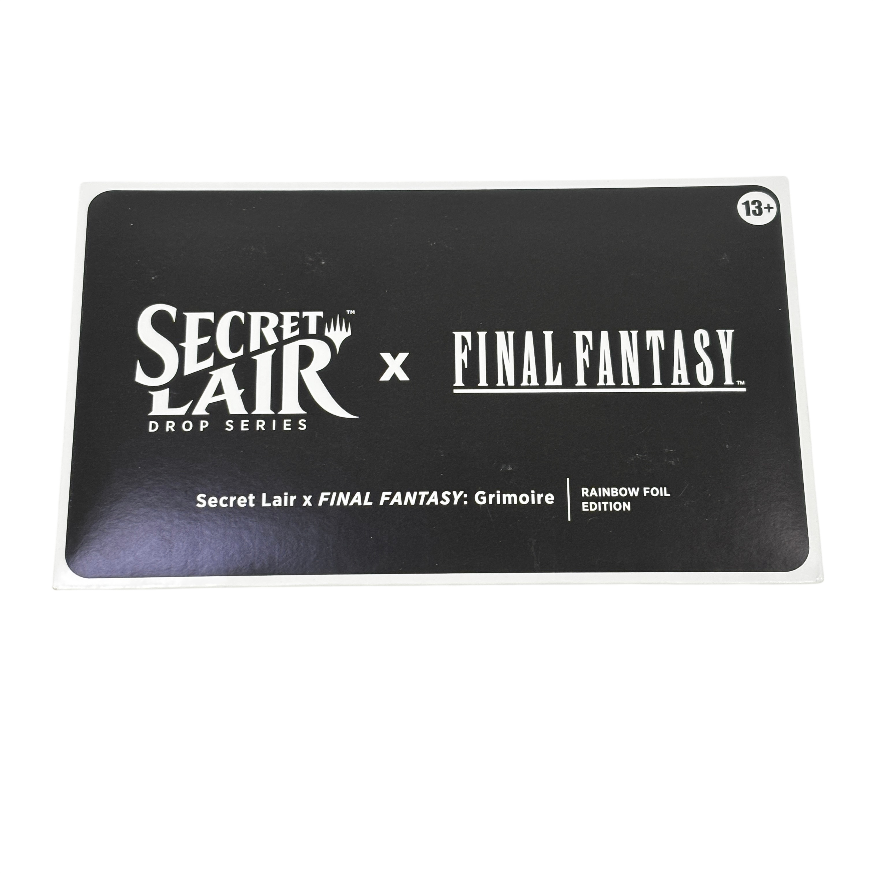 Wizards Of The Coast MTG Secret Lair x Final Fantasy Grimoire Rainbow Foil