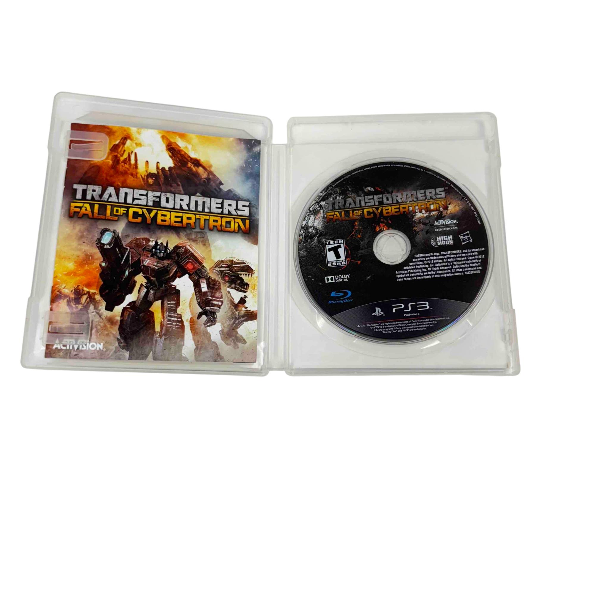 Activision Transformers: Fall of Cybertron PS3 Video Game BLUS-30581