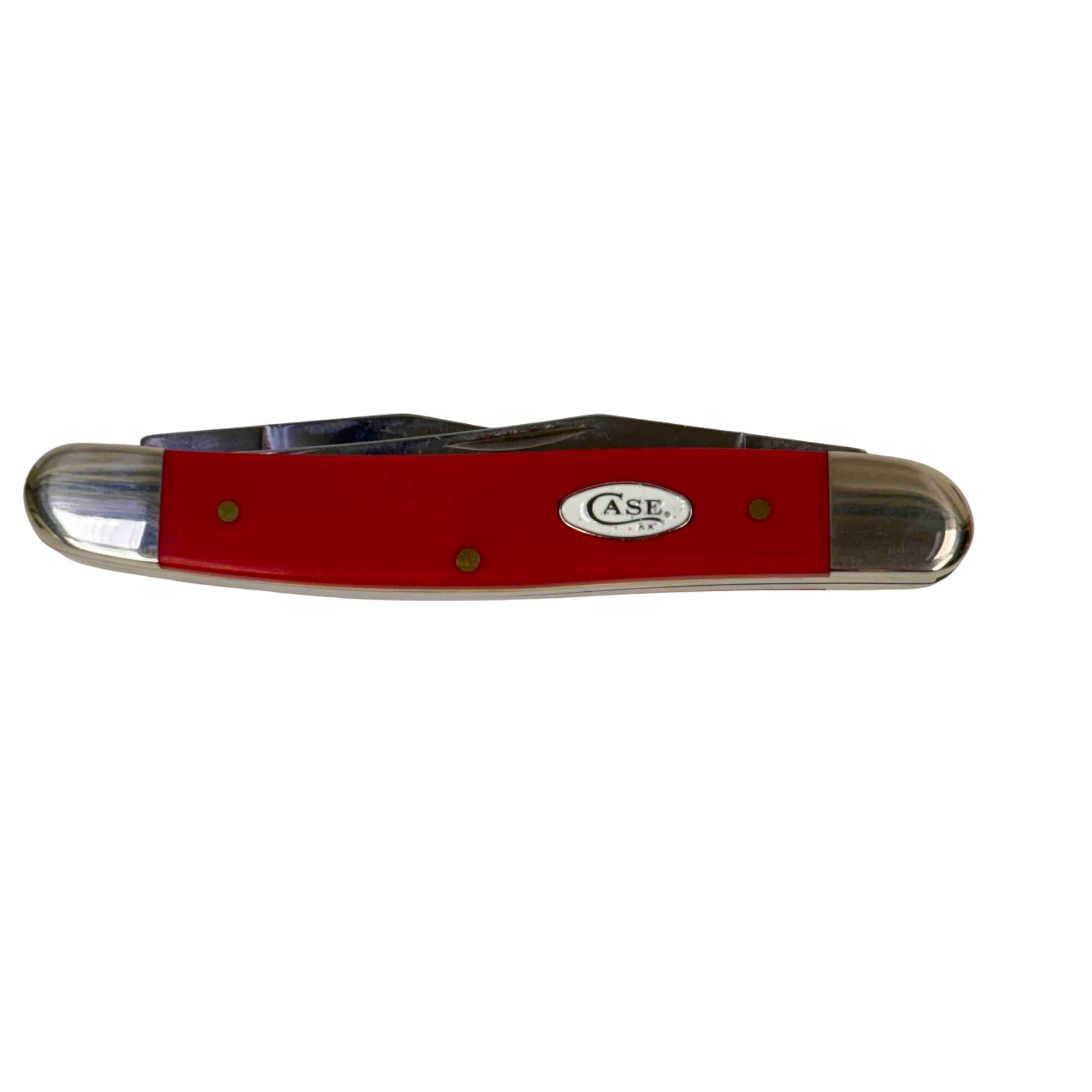 Case XX American Workman Red Synthetic Smooth Muskrat Pocket Knife