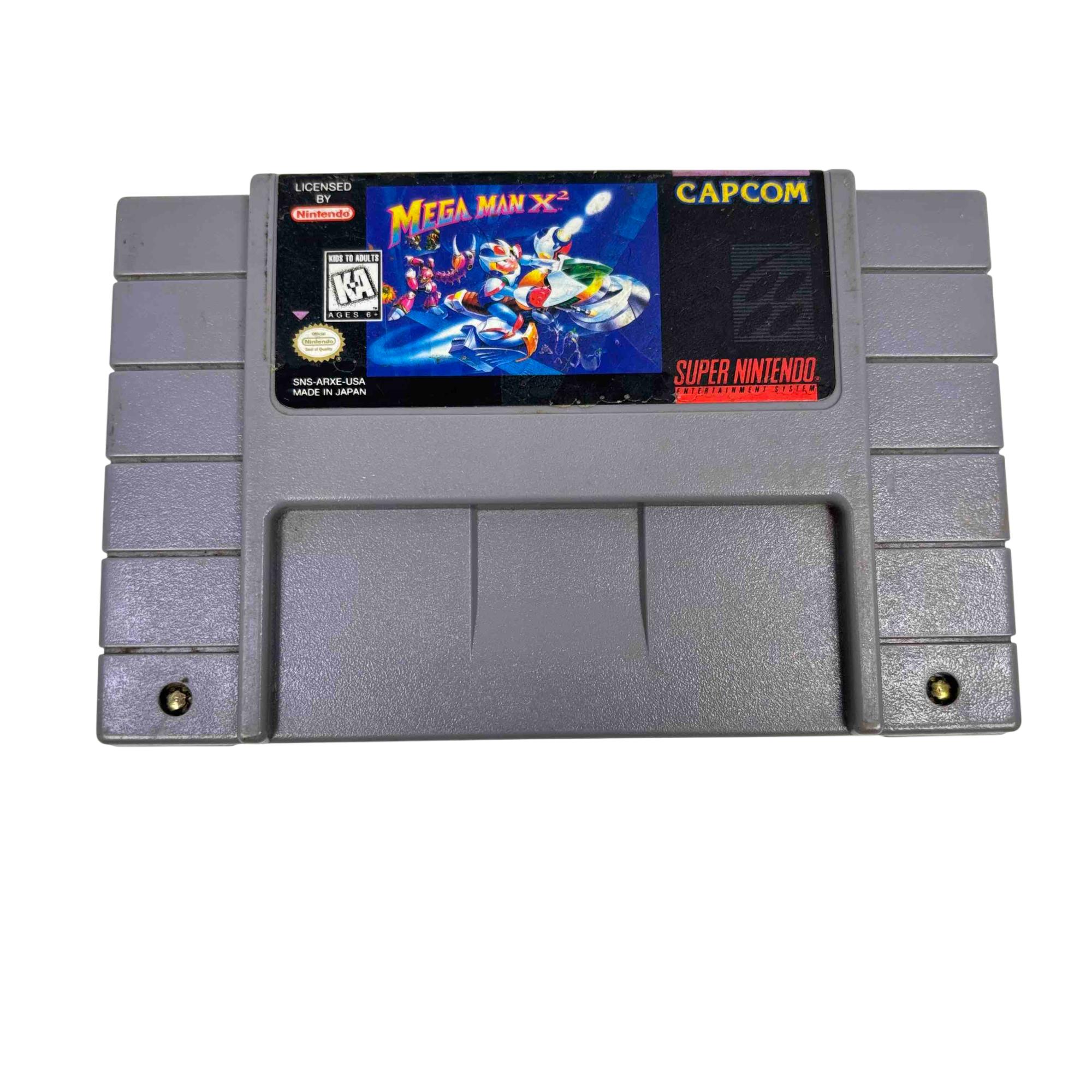 Capcom Mega Man X2 SNS-ARXE-USA SNES Video Game Cartridge