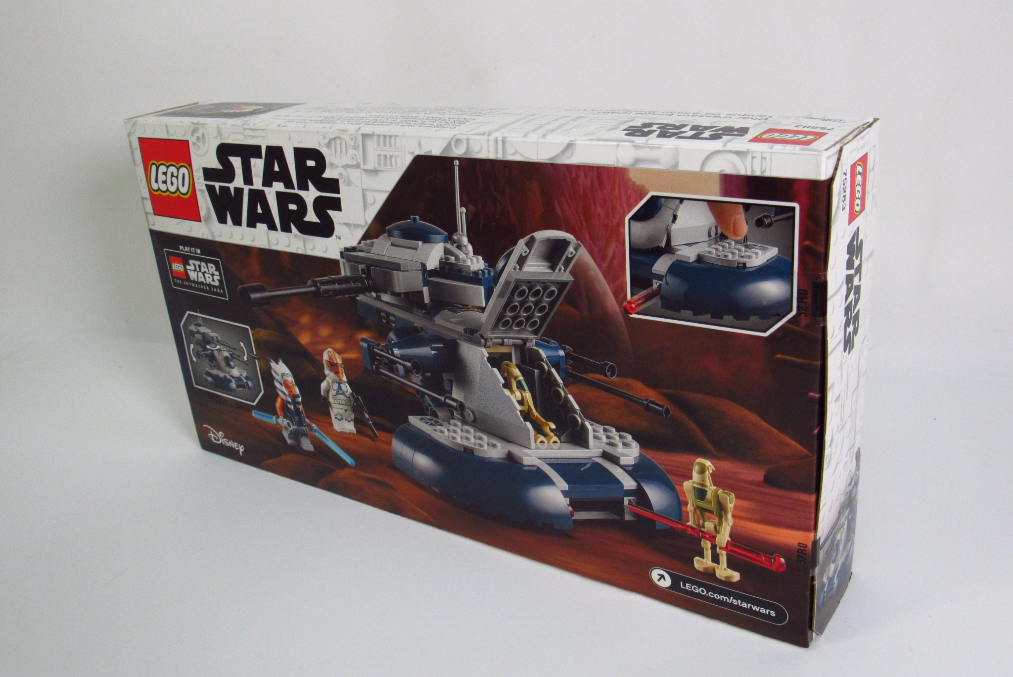 LEGO Star Wars Armored Assault Tank (AAT) (75283) 286-Piece ...