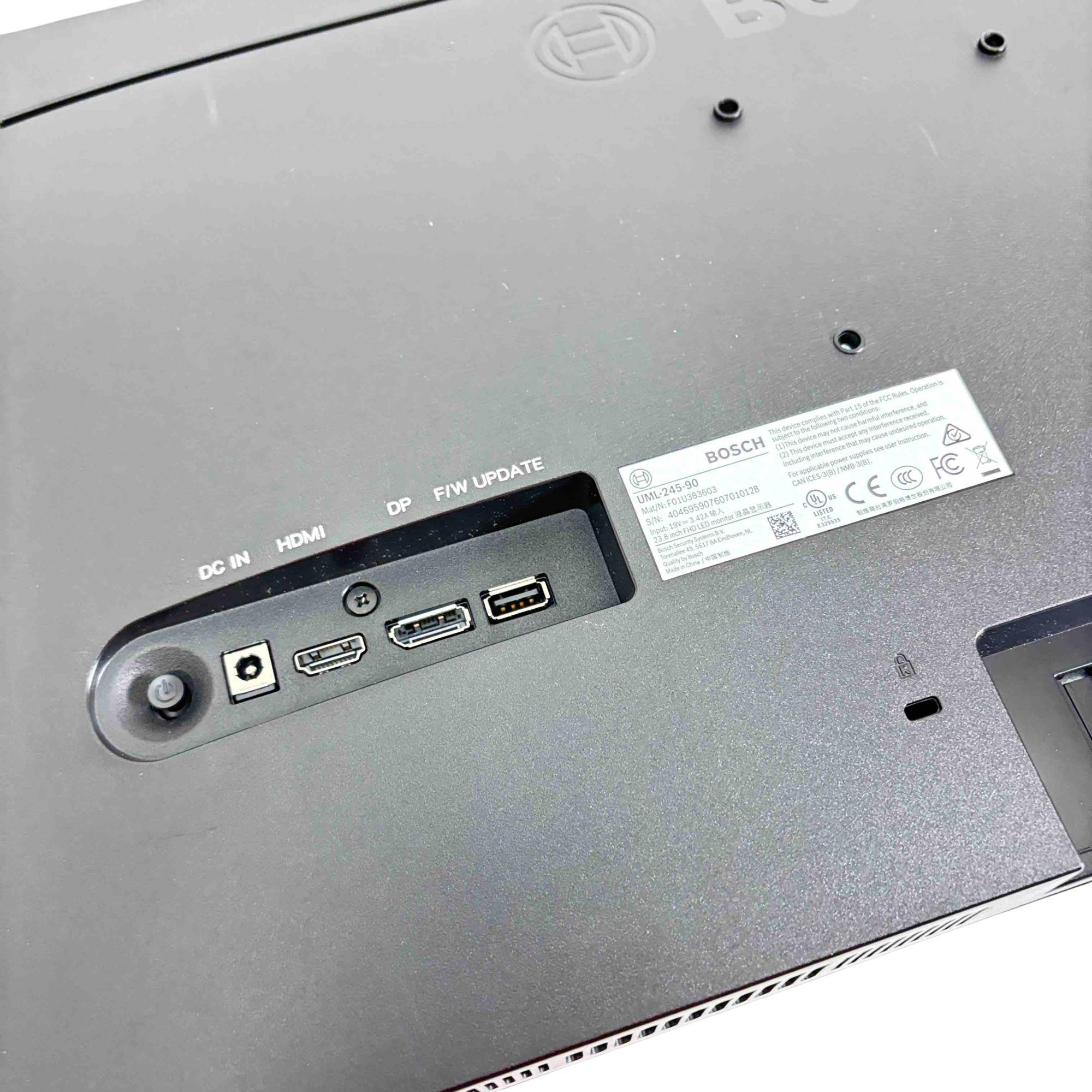 Bosch UML-245-90 1920x1080 LED 23.8'' Surveillance Monitor - Local Pick ...