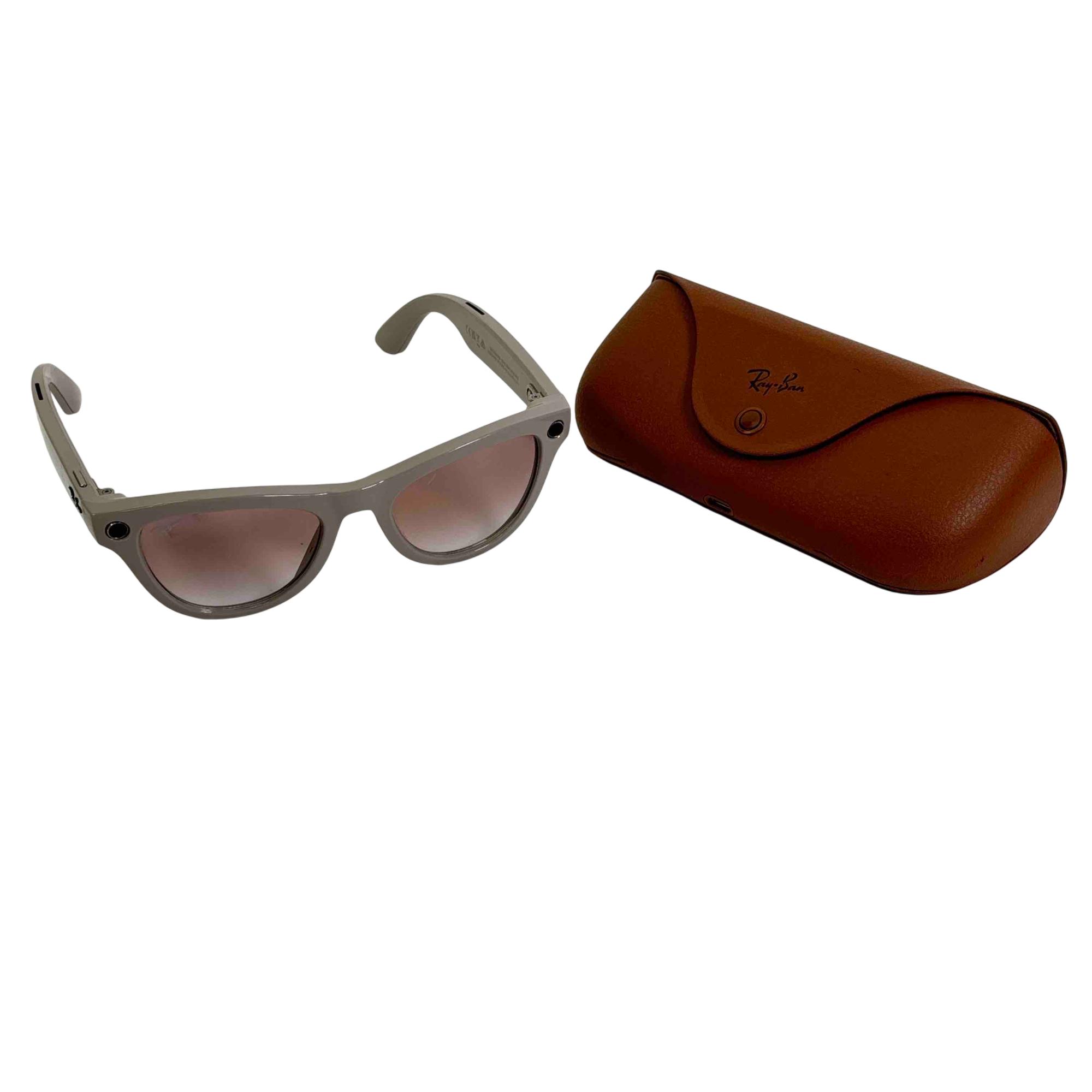 Ray-Ban Meta Skyler RW4010 Smart Sunglasses - Shiny Chalky Gray