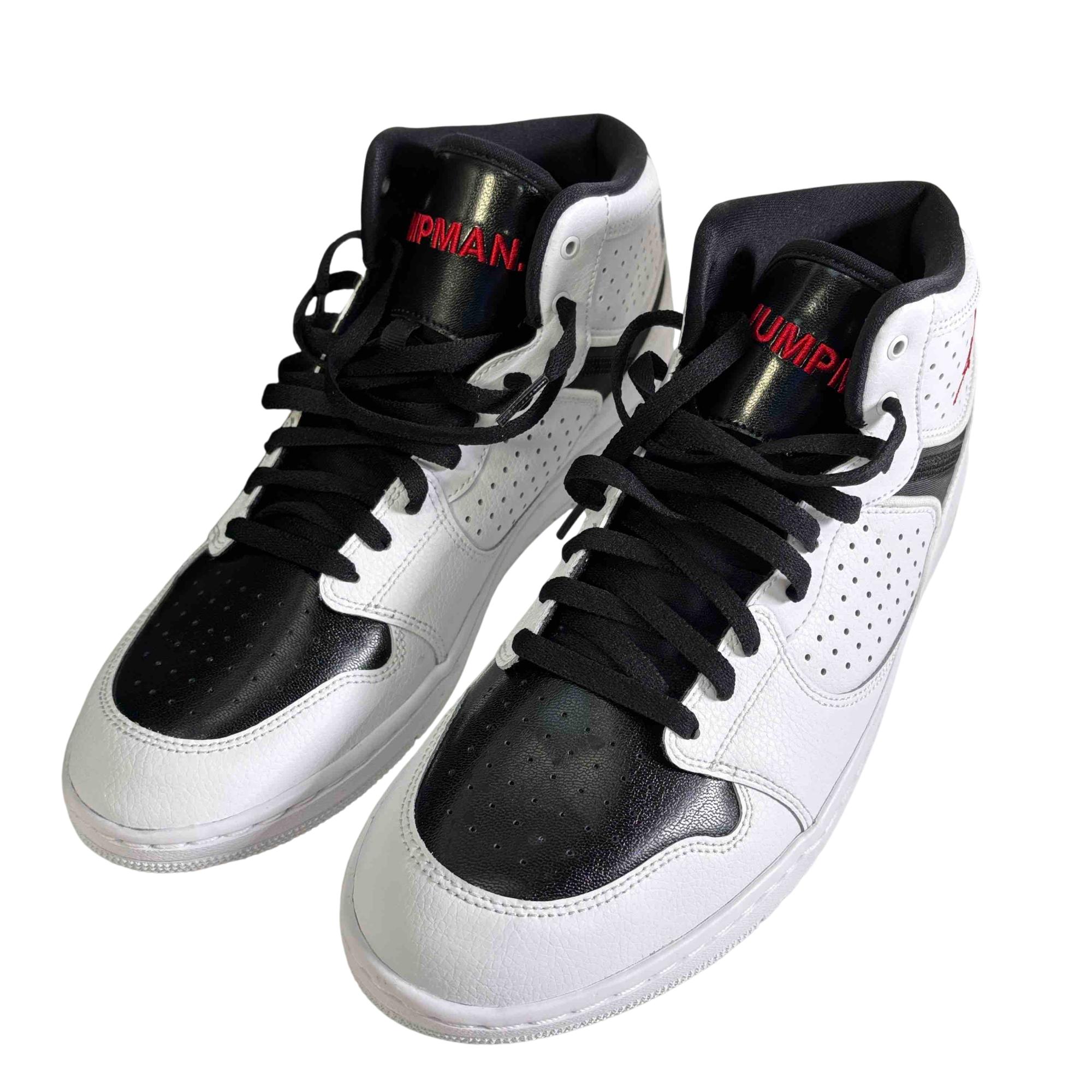 Nike Jordan Access AR3762-101 White Gym Red-Black Men's Size US 11 Sneakers