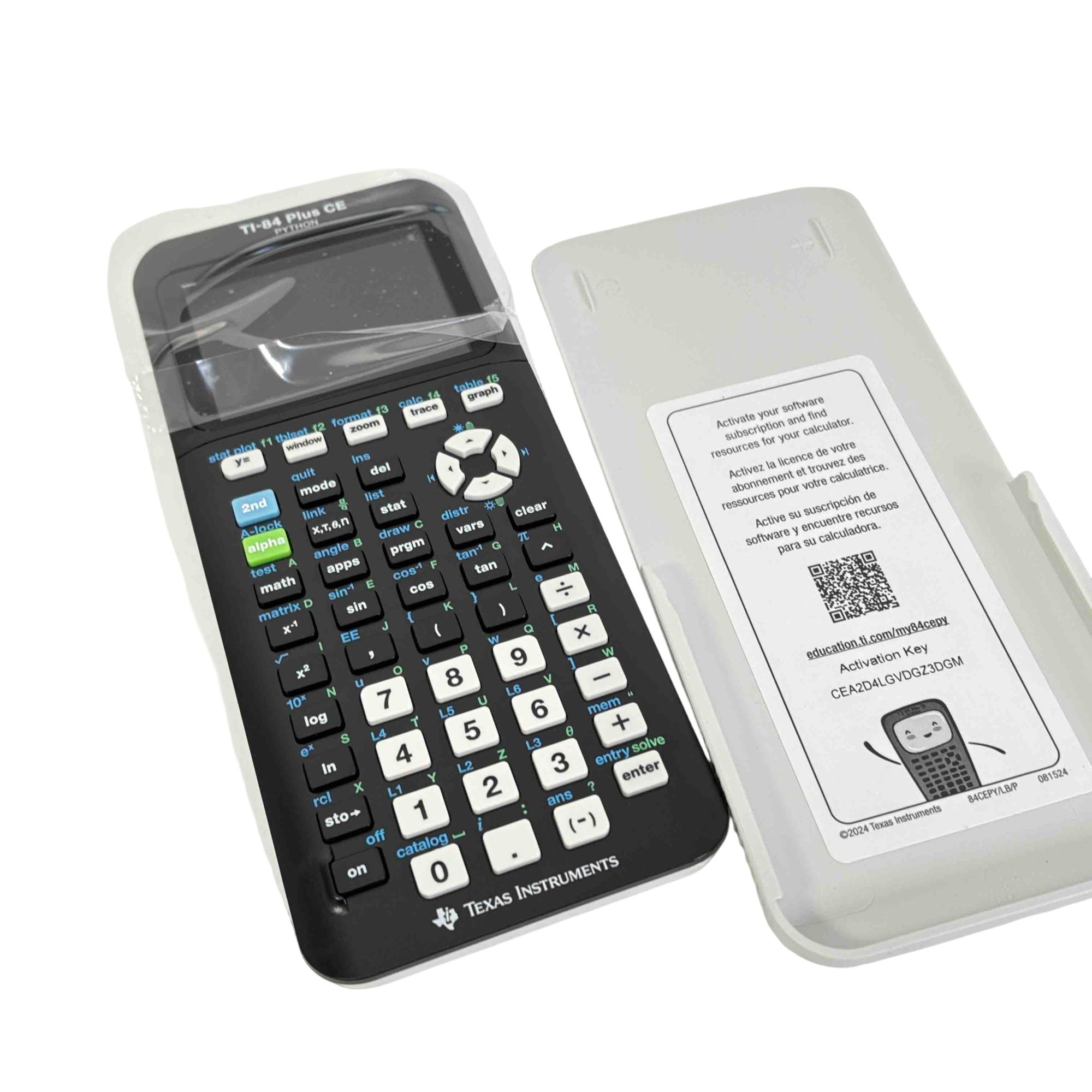 Texas Instruments TI-84 Plus CE Python Edition Graphing Calculator - 2575