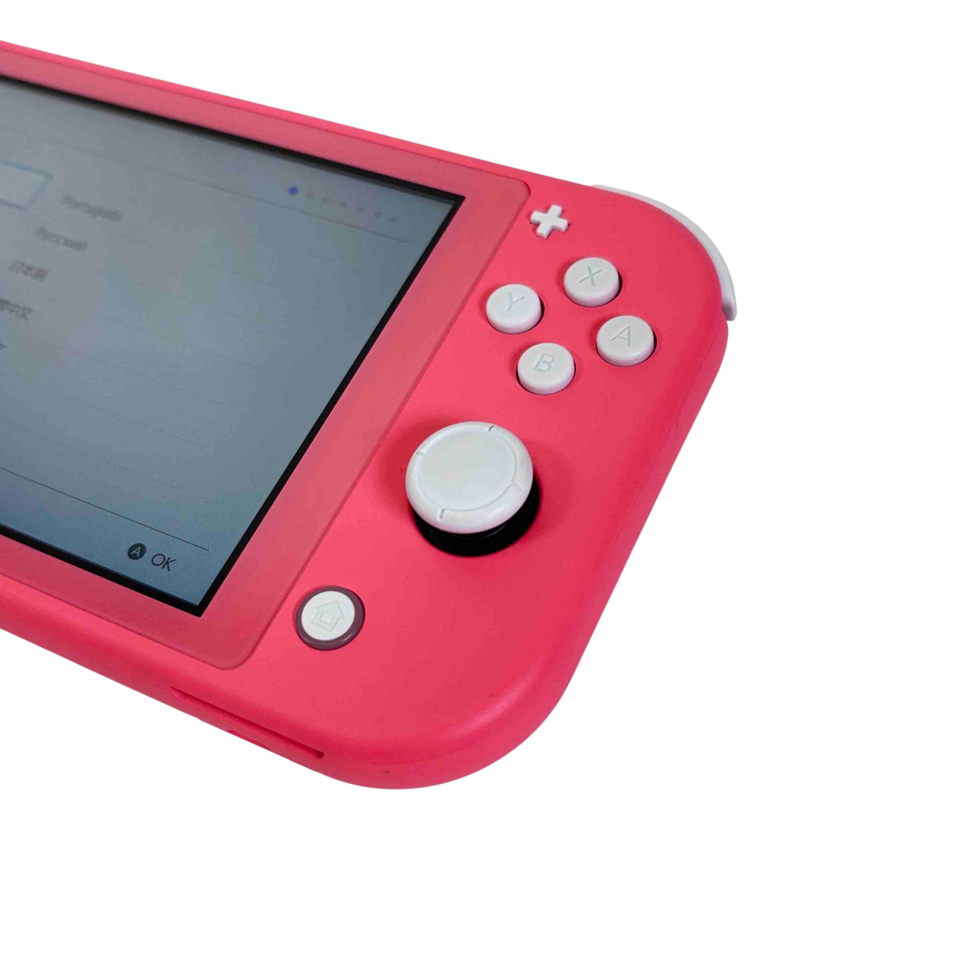 Nintendo Switch Lite HDH-001 32GB Handheld Video Game Console - Coral Pink