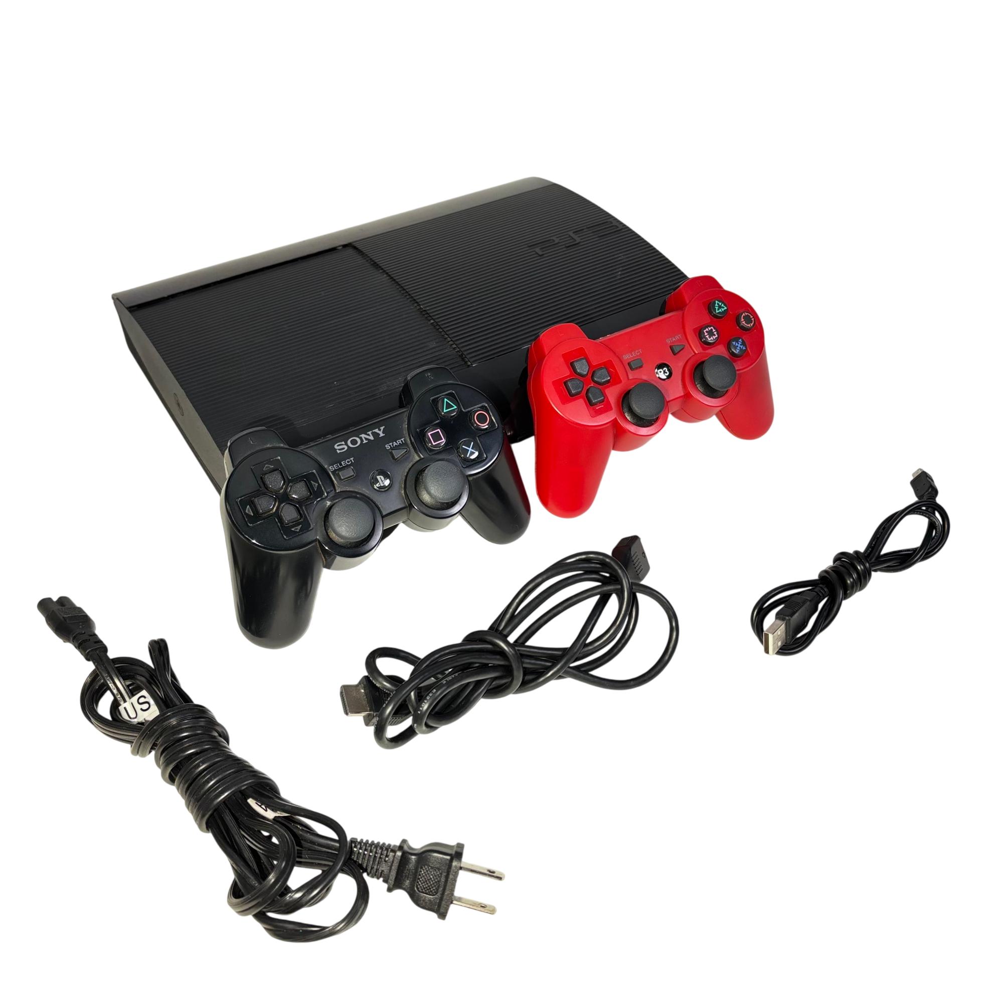 Sony PlayStation 3 Super Slim CECH-4001B 250GB Video Game Console - 3940