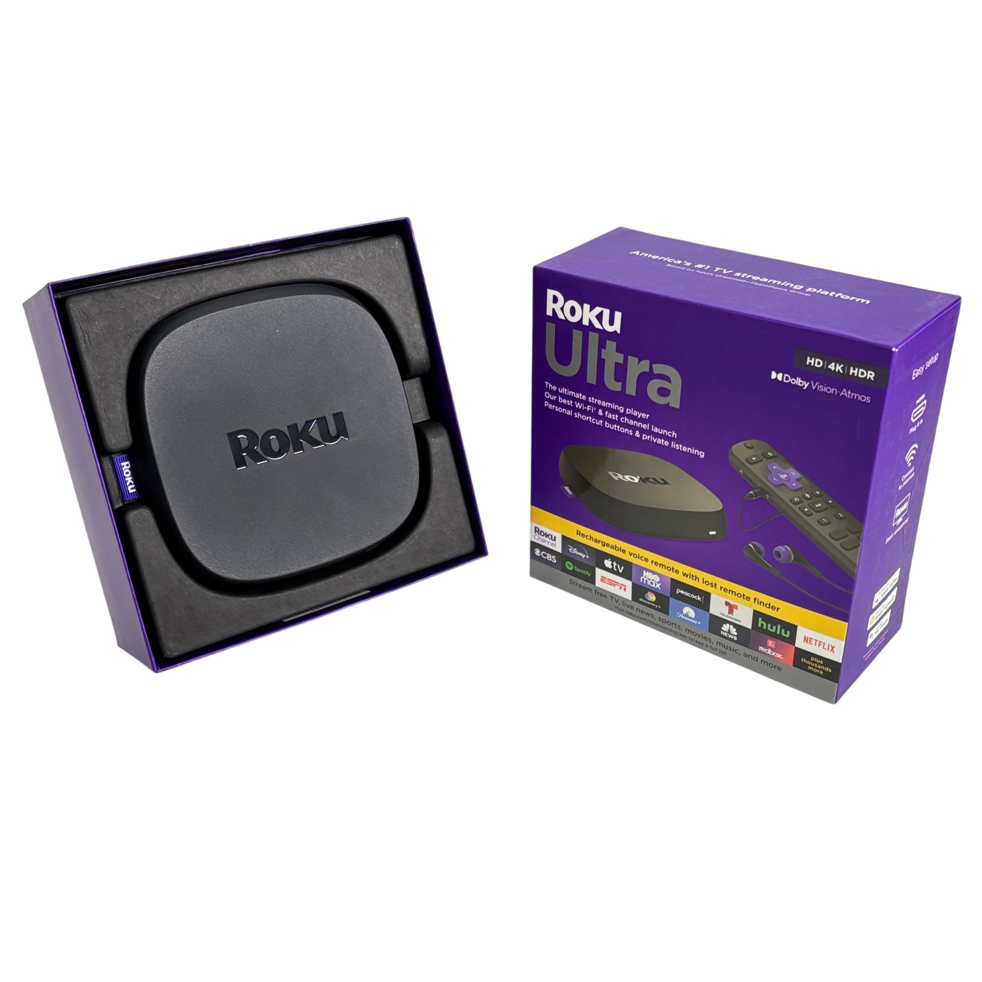 Roku Ultra (Model: 4802R) 4K HDR Wi-Fi Streaming Media Player