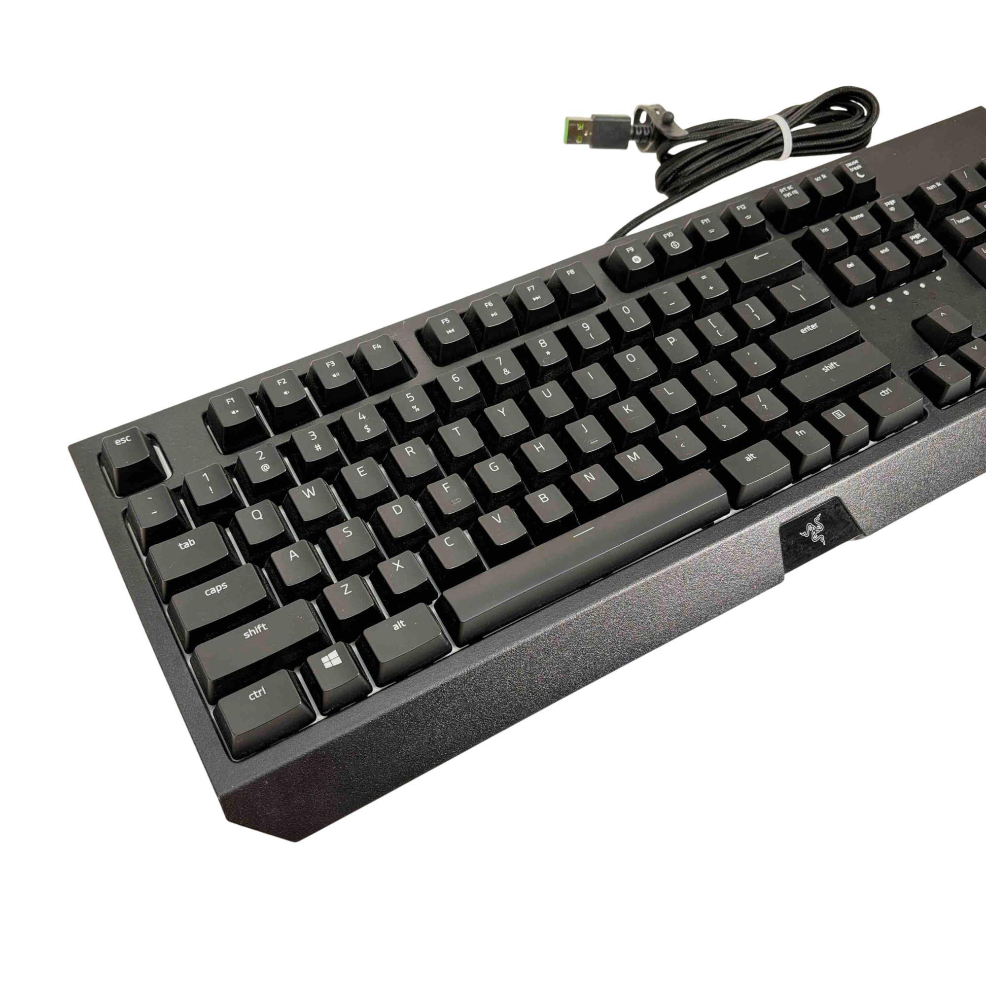 Razer BlackWidow RZ03-0286 Wired Mechanical Gaming Keyboard - Black