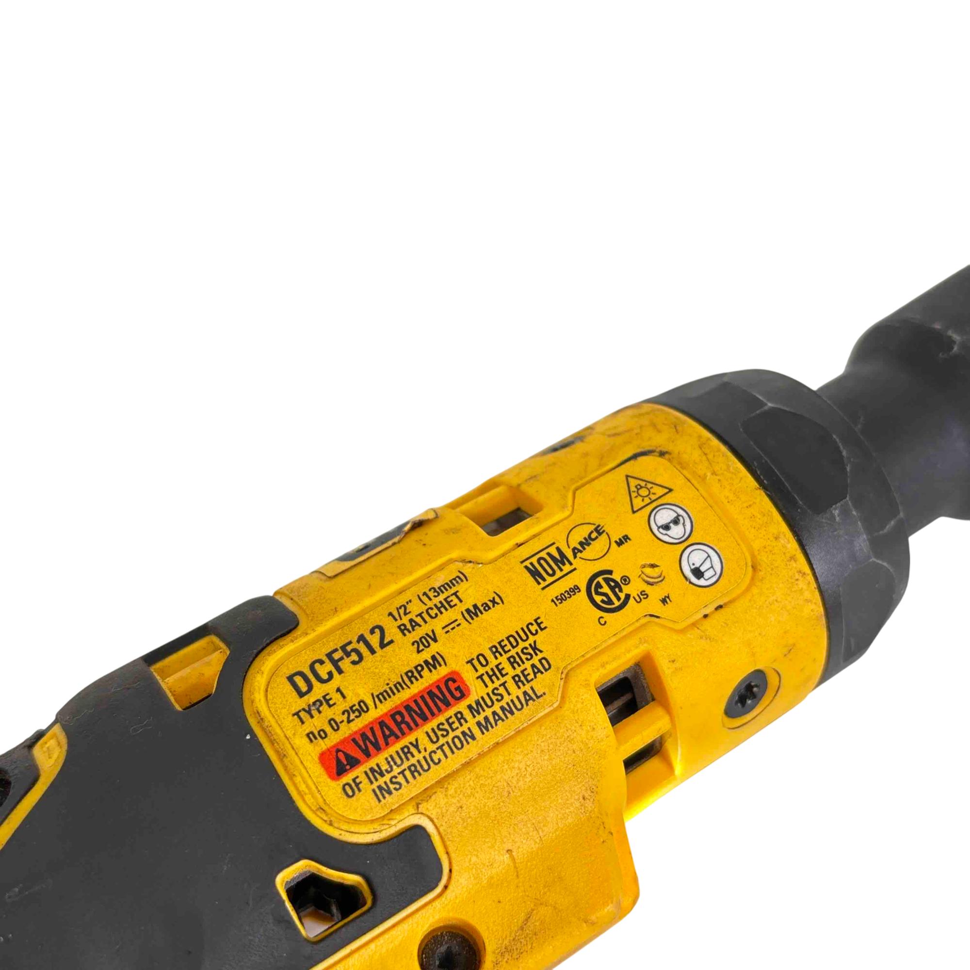 DeWalt DCF512 20V Lithium-ion 1/2'' Cordless Ratchet