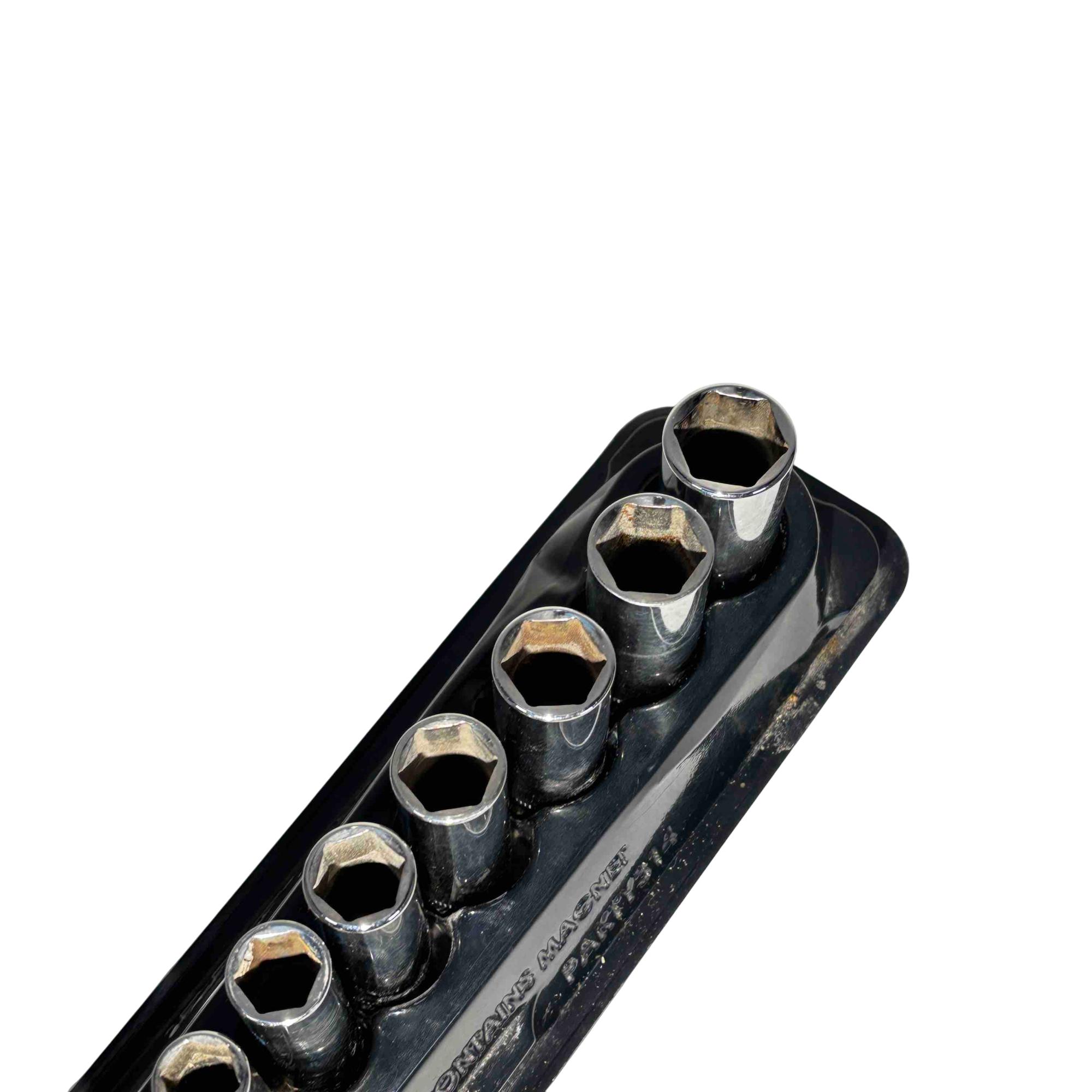 Snap-On-Tools 11-Piece STMM Series 5-15mm Deep Sockets & Mac Tools 10mm Set
