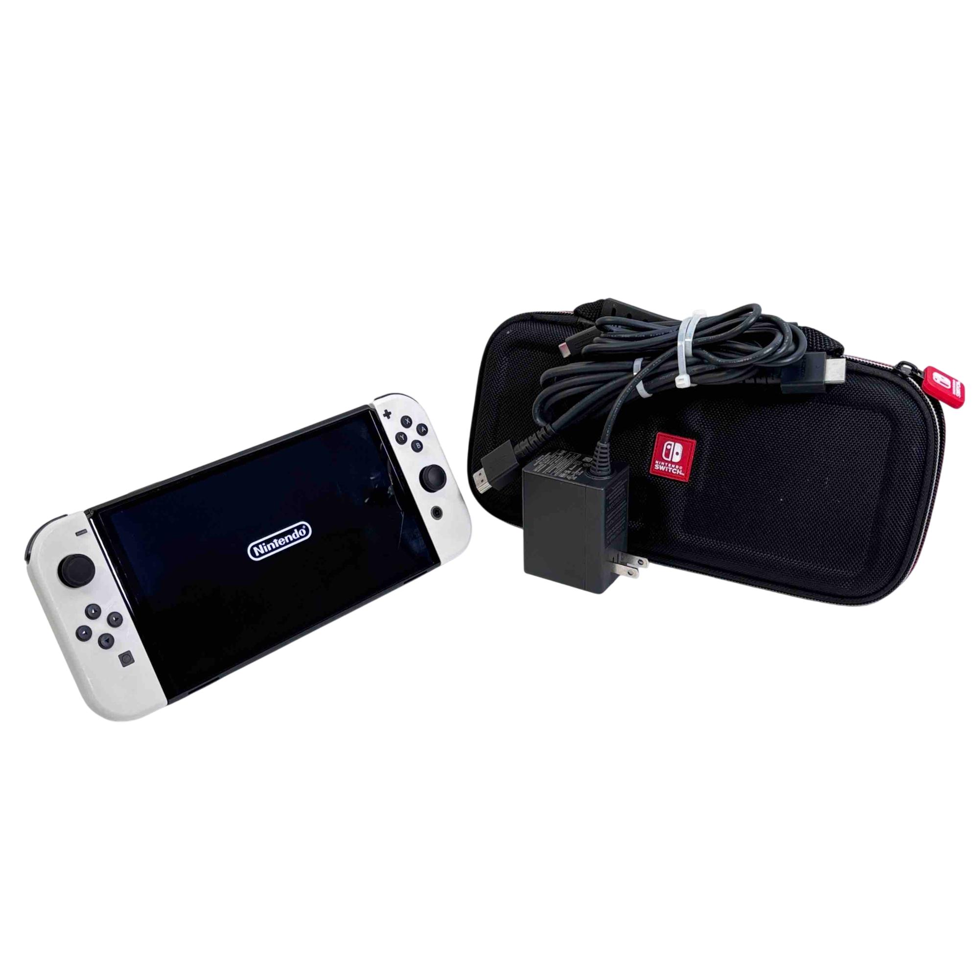Nintendo Switch OLED Model HEG-001 64GB Video Game Console - 6193