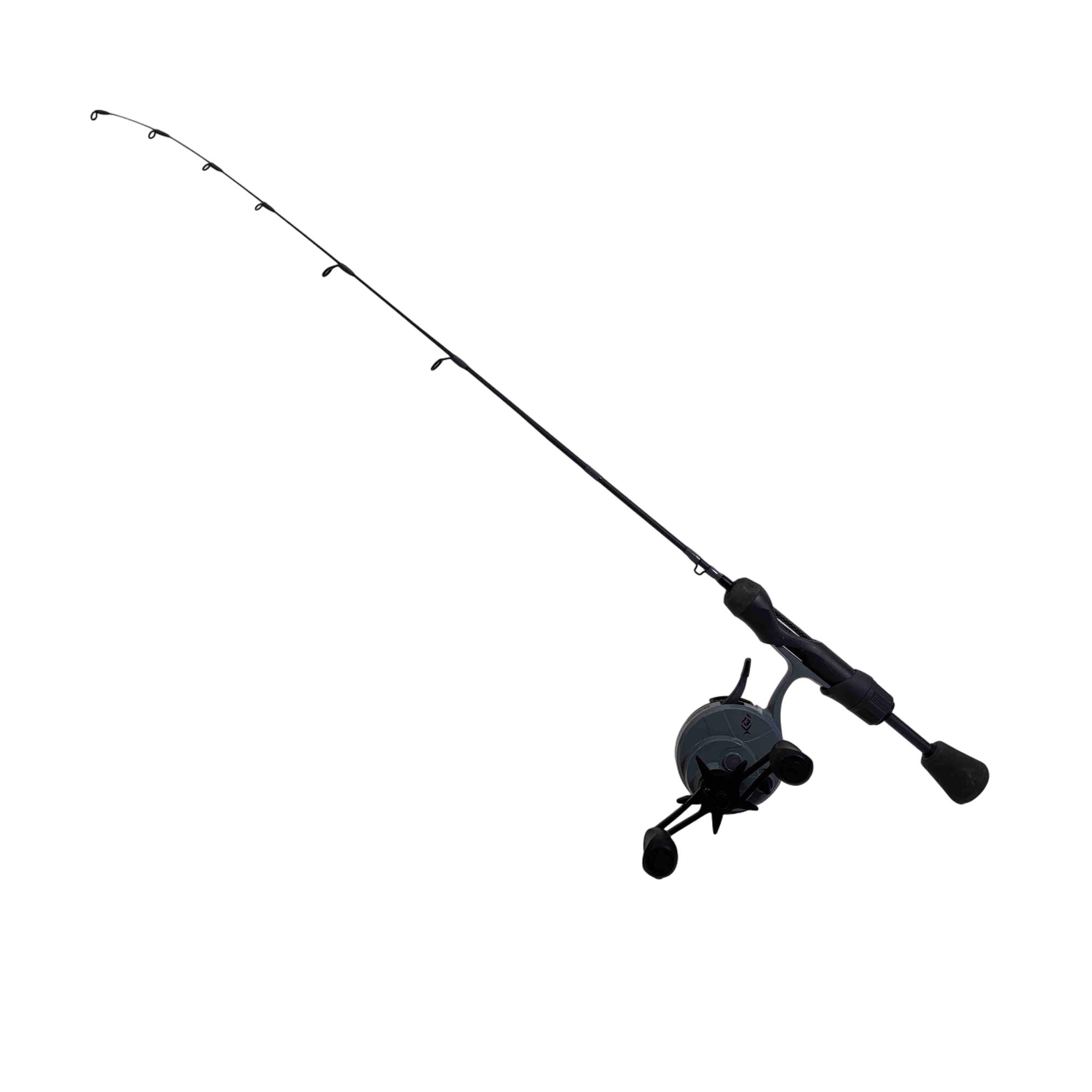 13 FISHING BlackBetty Freefall Stealth Ice Reel/Rod Combo - Local Pick ...