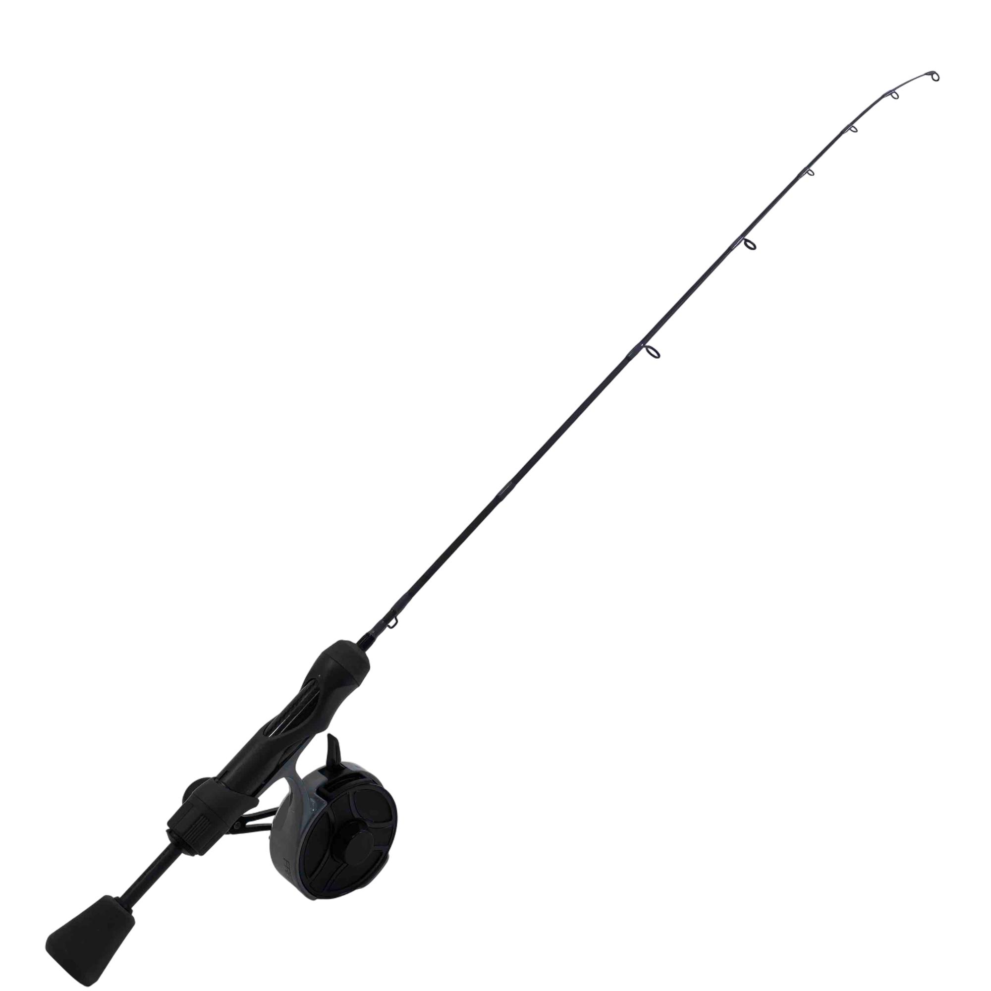 13 FISHING BlackBetty Freefall Stealth Ice Reel/Rod Combo - Local Pick ...