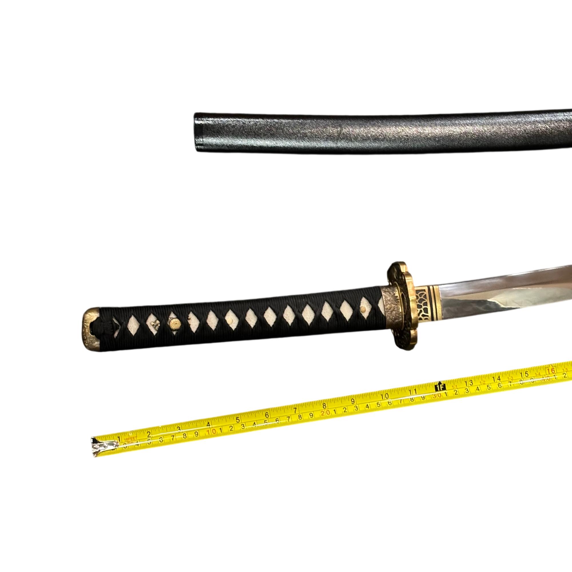 Unbranded Japanese-Style Sharpened Edge Sword & Sheath - Local Pick-Up Only