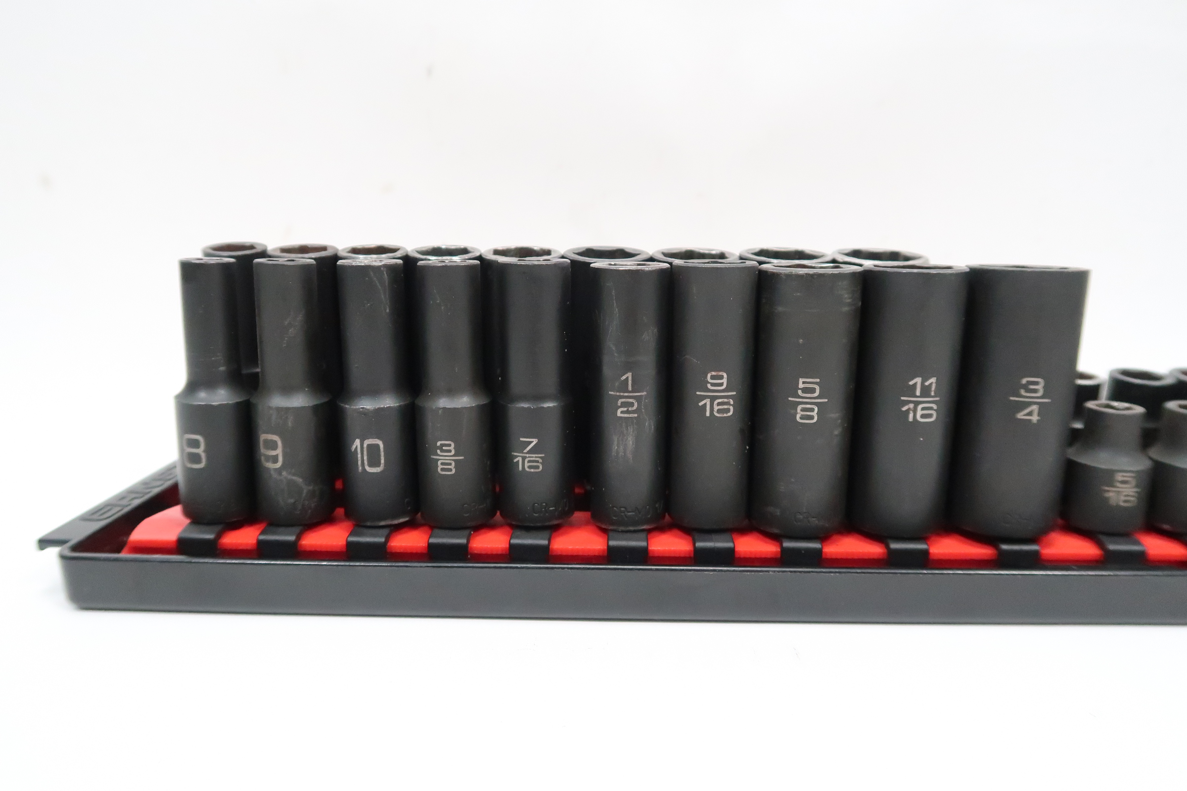 Matco 39 Piece 3/8" Drive Metric + SAE Deep/Shallow Impact Socket Set