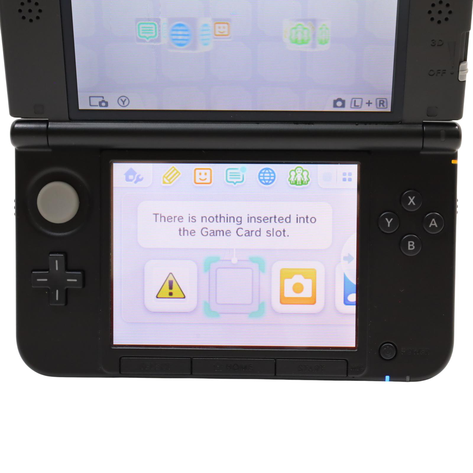 Nintendo 3DS XL SPR-001 3D Dual-Screen Handheld Game System - Black (3415)