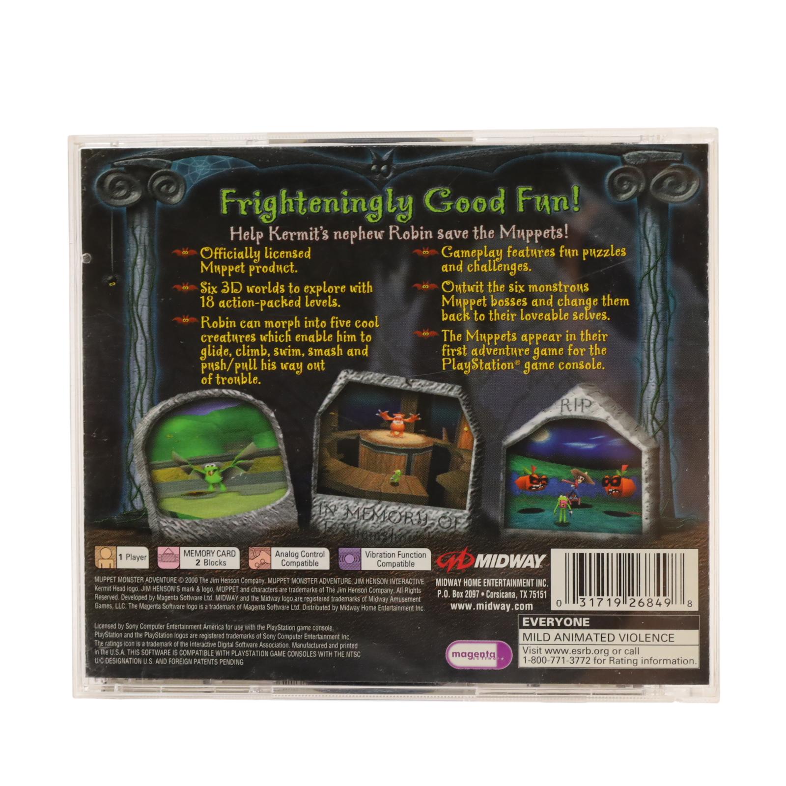 Muppet Monster Adventure (Sony PlayStation 1, 2000)