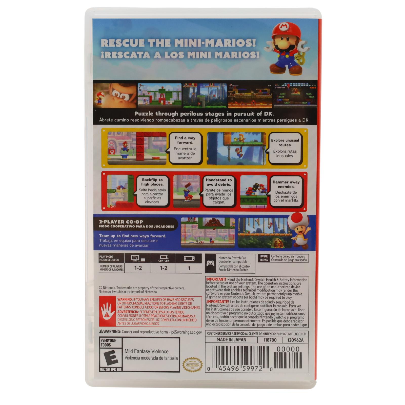 Mario vs. Donkey Kong (Nintendo Switch, 2024)