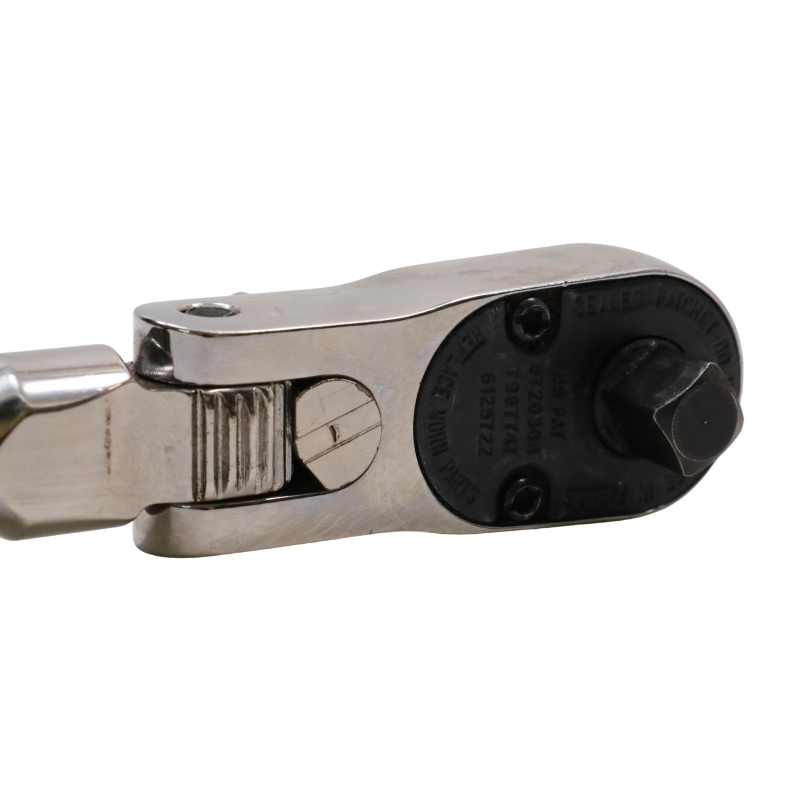 Snap-on Tools FLX80B 3/8" Dual 80 Long Handle Flex-Head Ratchet