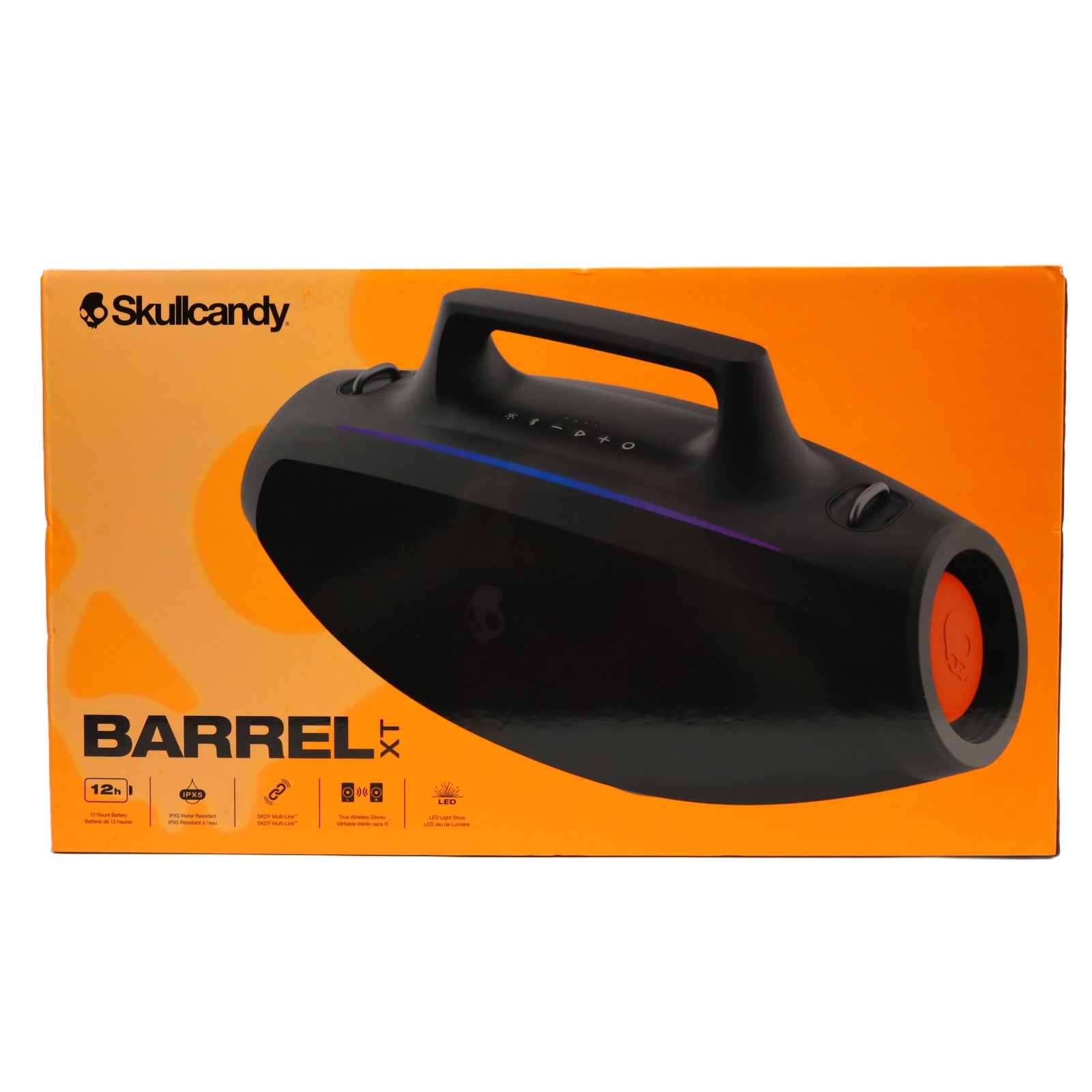 Skullcandy Barrel XT 2SKSK1849B0W2 Portable Bluetooth Speaker - Black