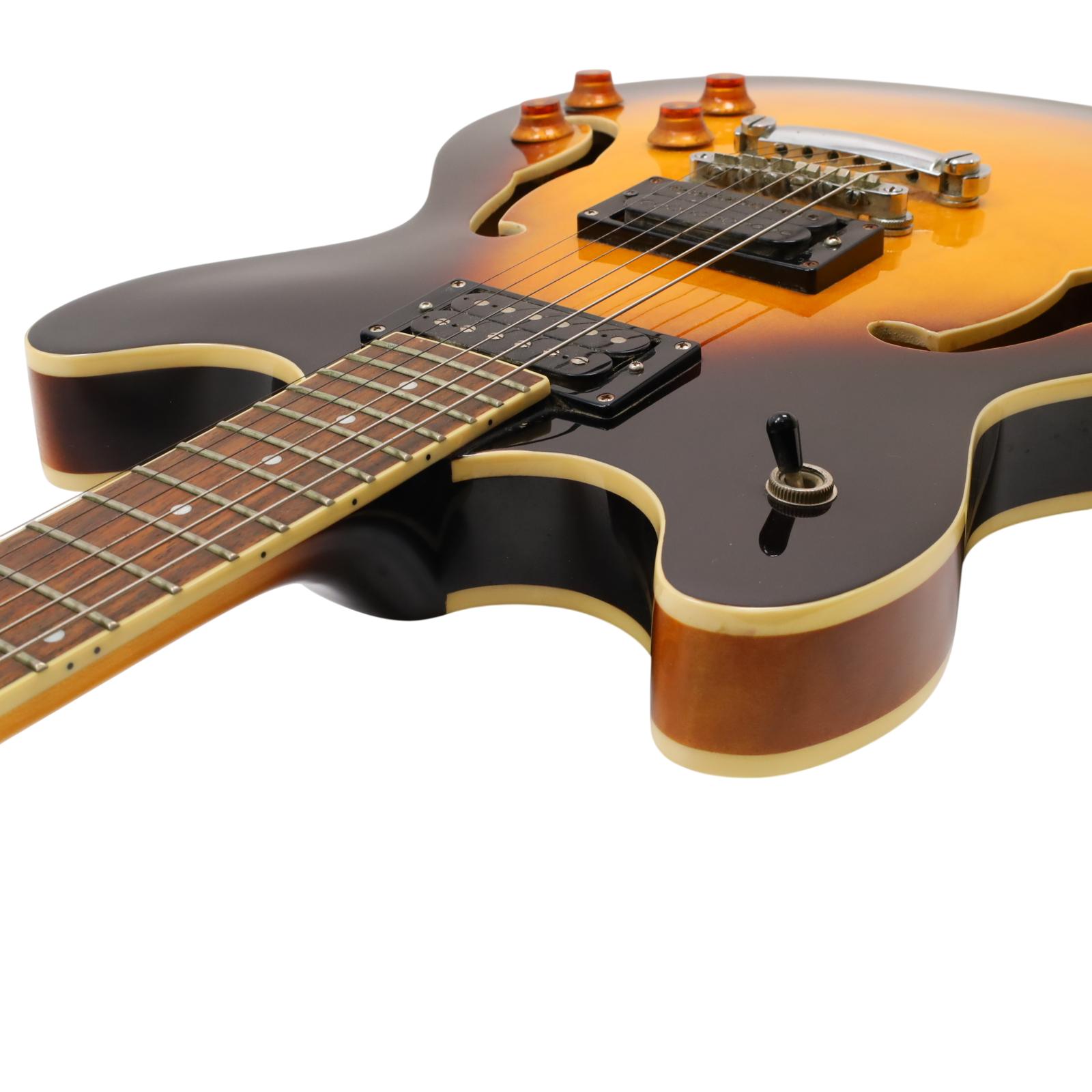 Washburn HB30 6-String RH Semi-Hollowbody Electric Guitar - Tobacco ...