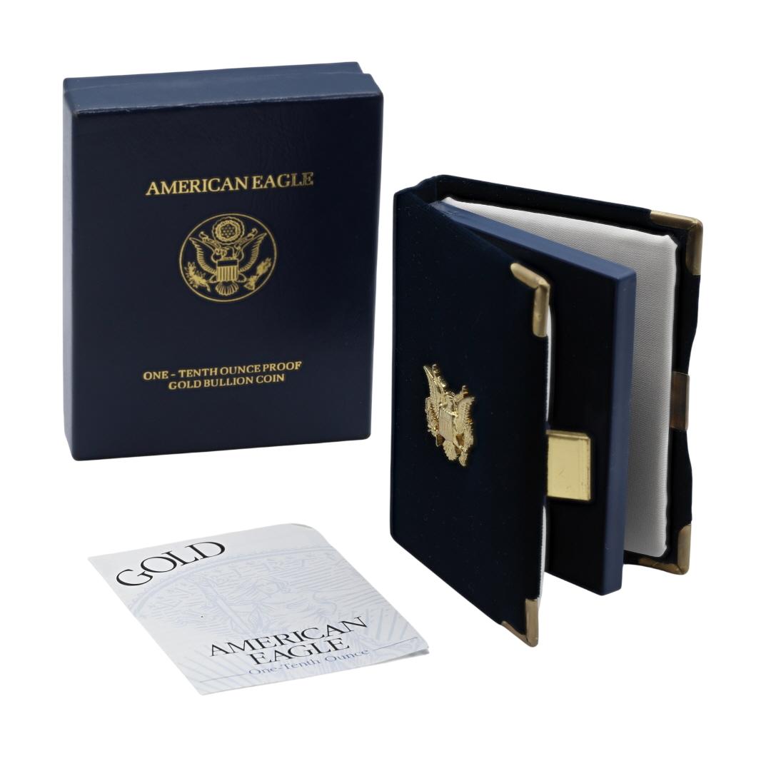 2003 $5 American Eagle Liberty West Point Mint 1/10 oz Fine Gold US ...