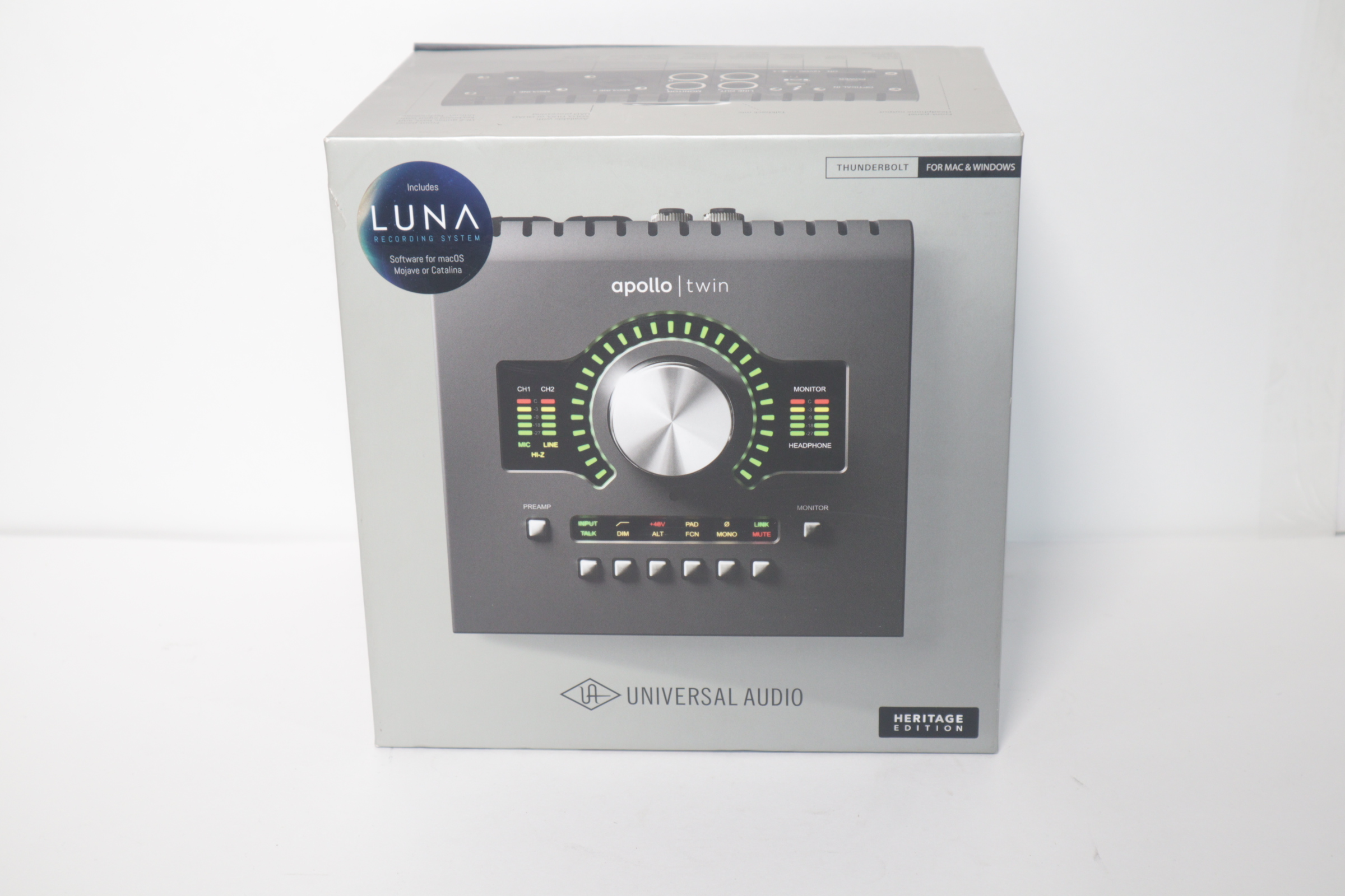 Universal Audio Apollo Twin MKII DUOHEWW Heritage Ed. Thunderbolt ...