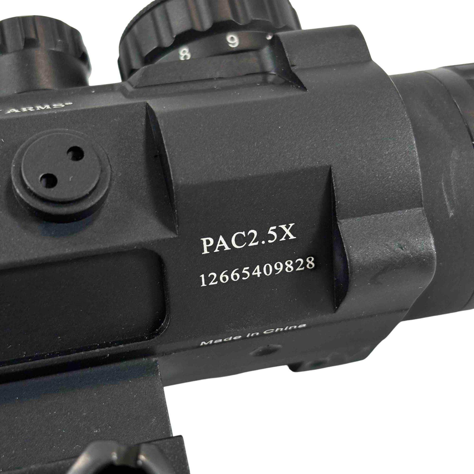Primary Arms PAC2.5X Illuminated ACSS CQB-M Reticle Compact Prism Sight