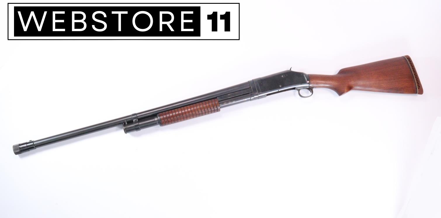Winchester Model 97 Slam Fire Breakdown 12GA 28" Full Pump-Action ...