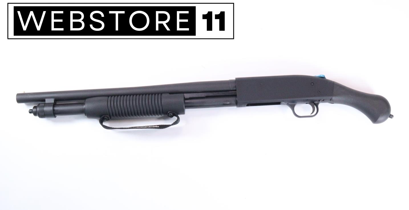Mossberg 590 Shockwave 12GA 18.5-Inch Pump-Action Bird’s-Head Grip ...