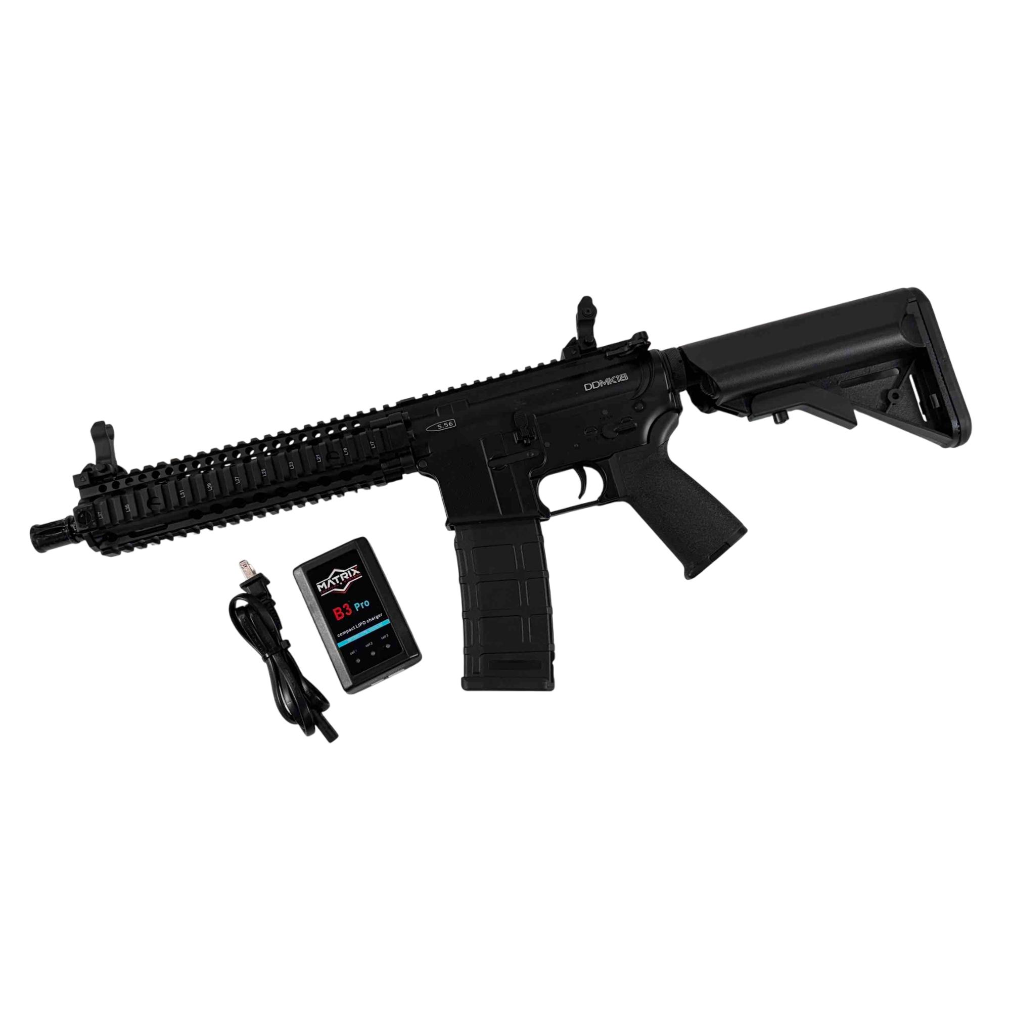 EMG Daniel Defense Licensed DDMK18 Battery-Powered Airsoft AEG Marker