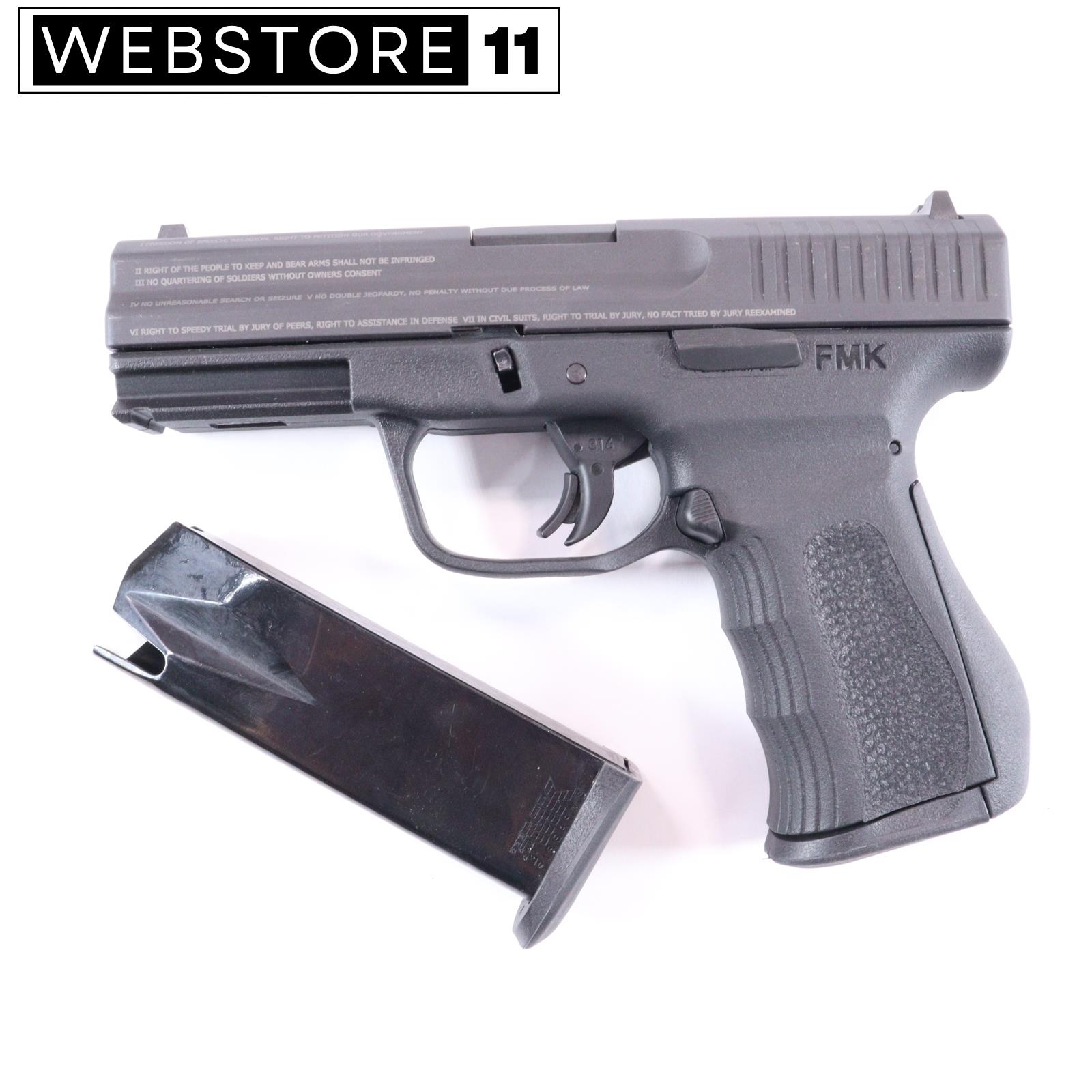 FMK Firearms 9C1 G2 9mm 4-Inch Semi-Automatic Pistol w/ 2 Magazines ...
