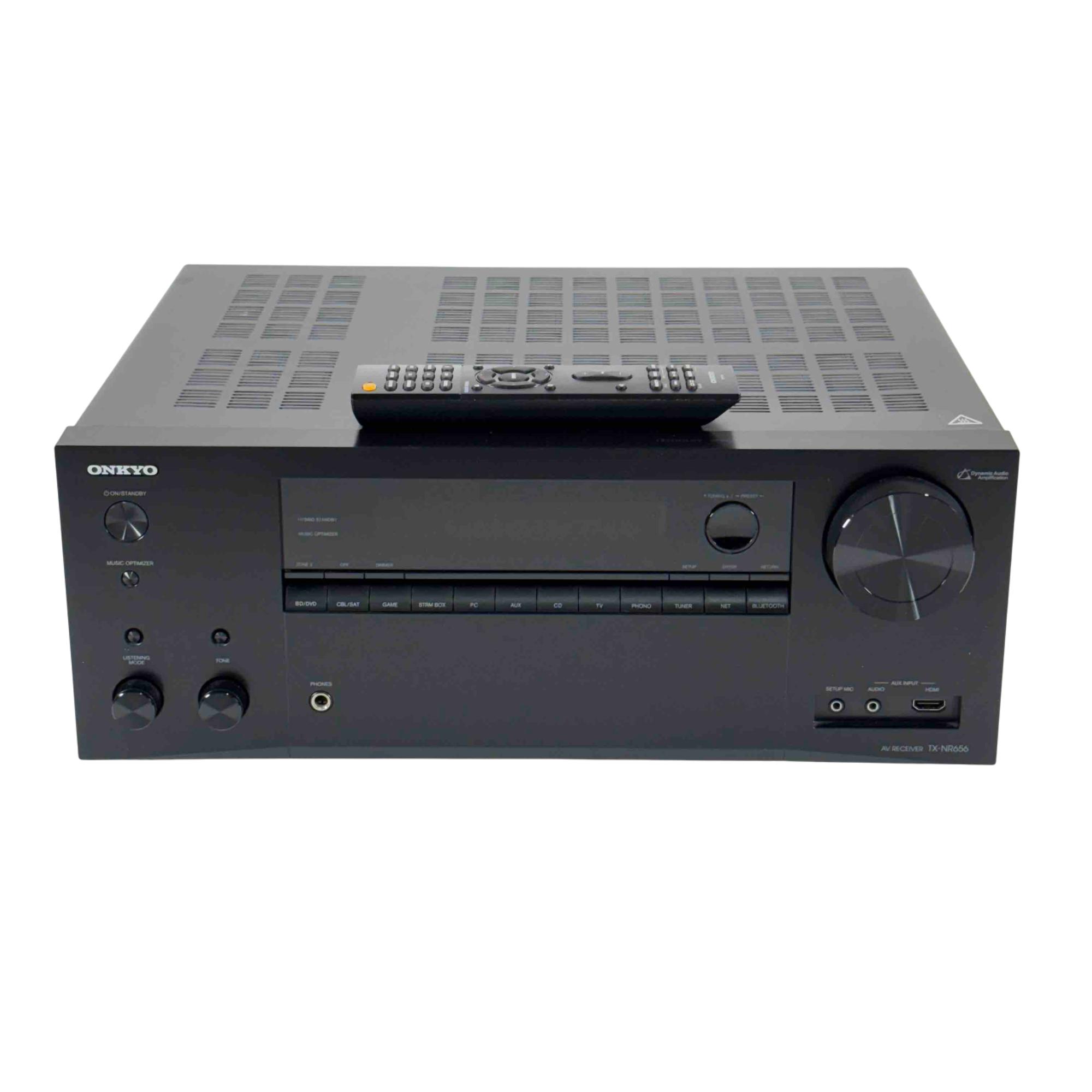 Onkyo TX-NR656 7.2-Channel Wi-Fi Bluetooth Dolby Atmos Home Theater Receiver