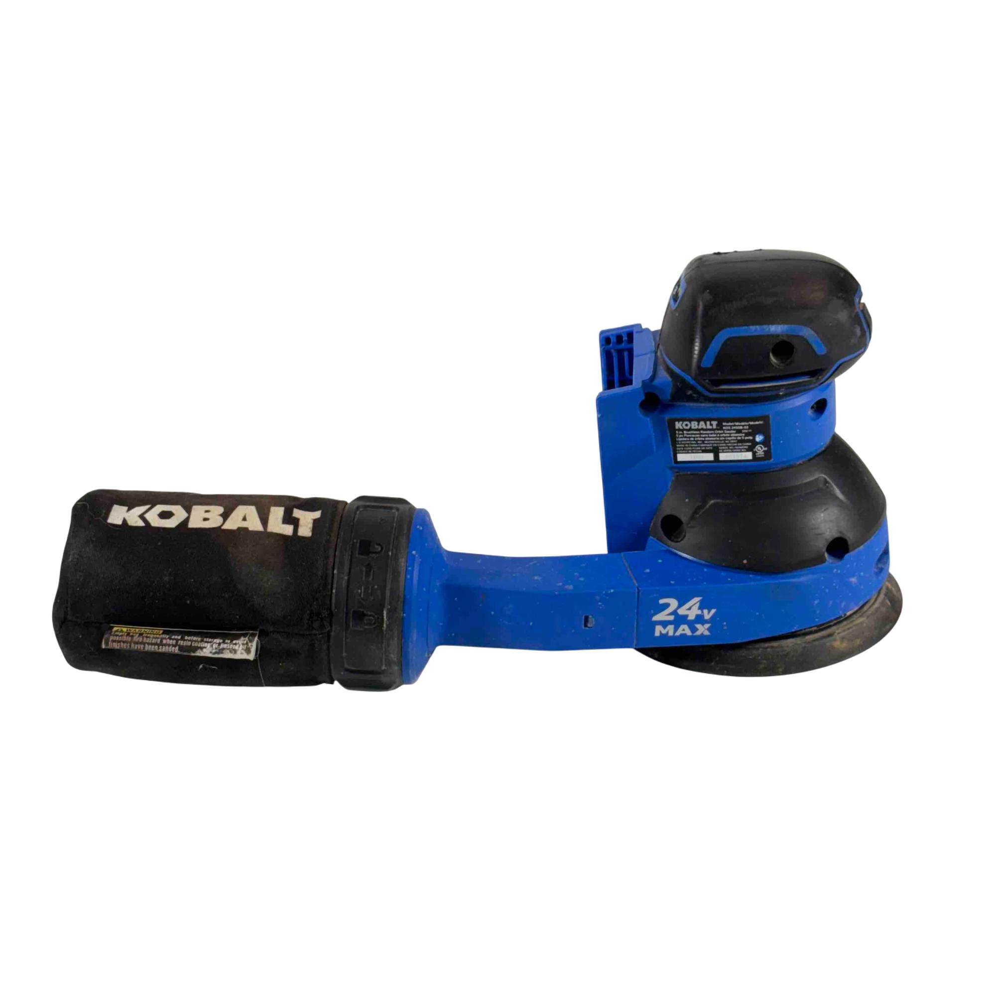 Kobalt KOS 2450B-03 24-Volt Li-Ion Brushless Cordless Random Orbital Sander