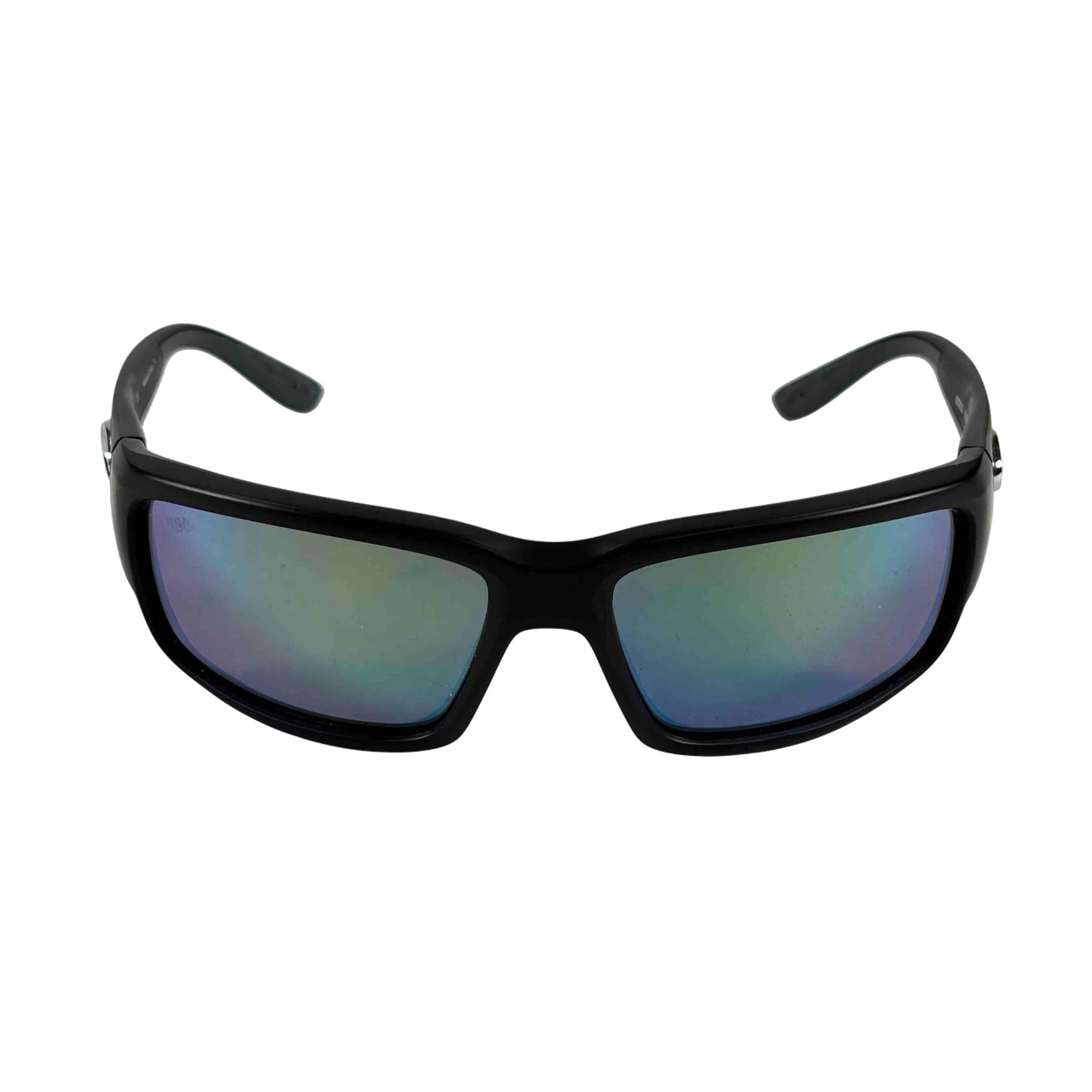 Costa Del Mar Fantail Polarized Blackout/Blue Mirror Glass 580G Sunglasses