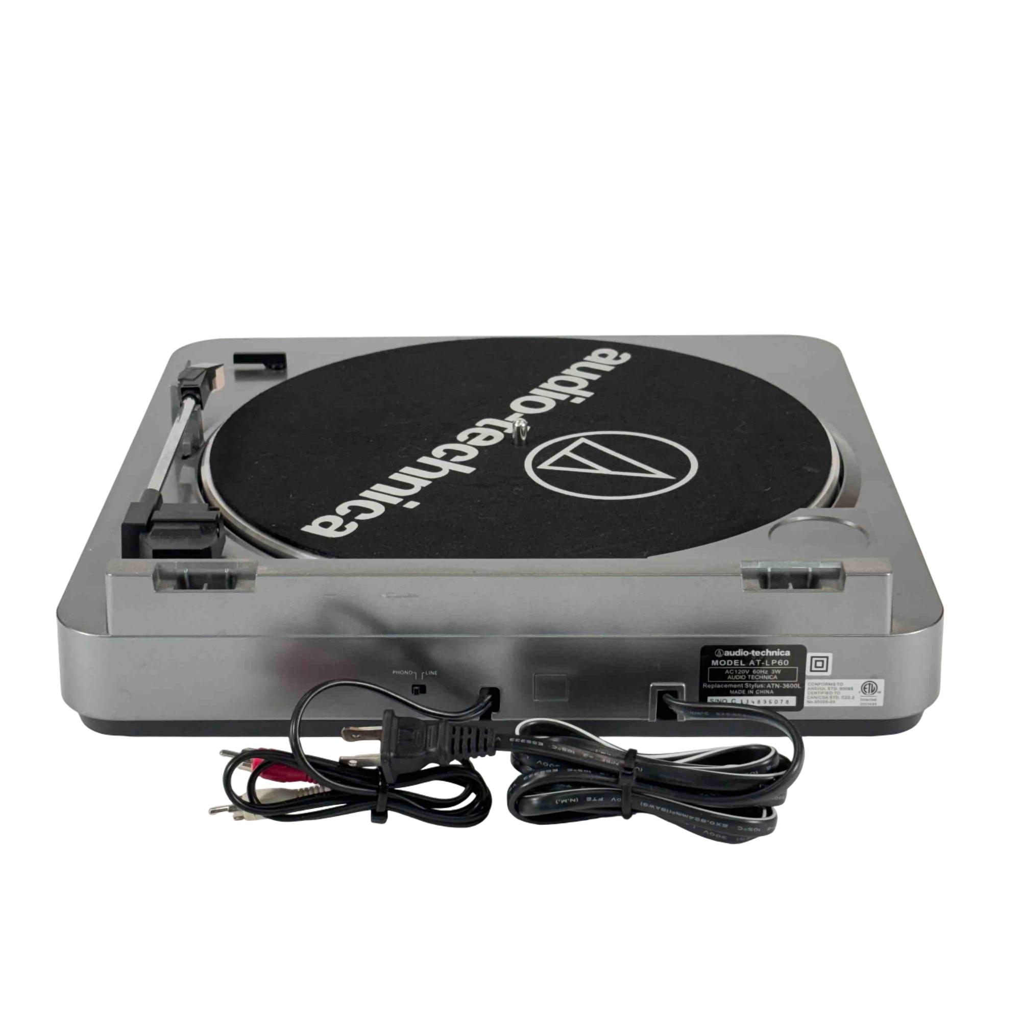 Audio-Technica AT-LP60 Fully Automatic Belt-Drive Stereo Turntable