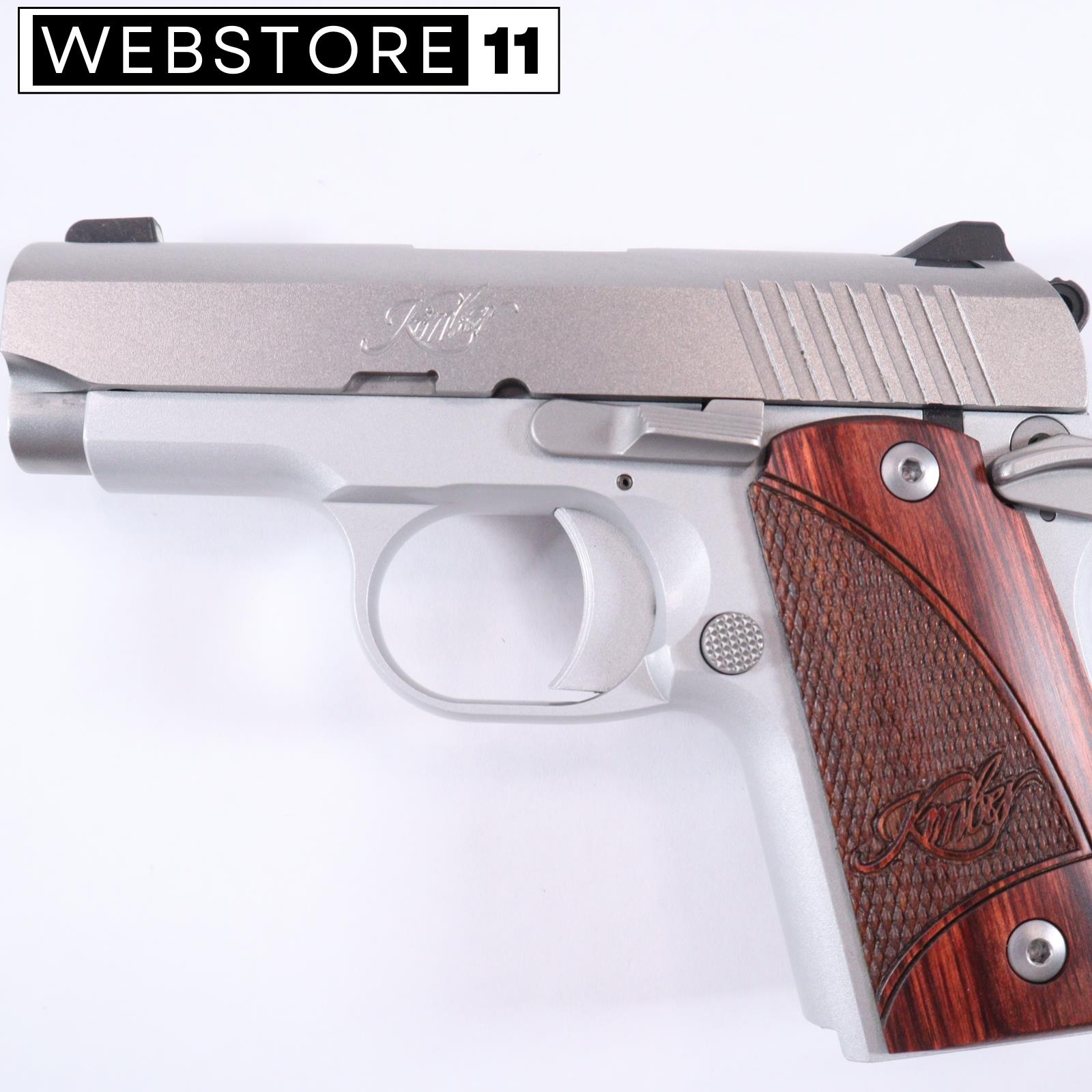 Kimber Micro 9 9mm 3.1-Inch Semi-Automatic Pistol w/ 3 Magazines - Semi ...