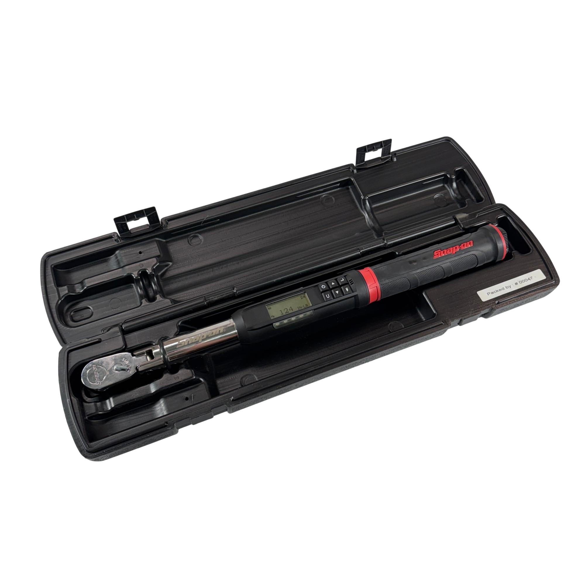 Snap-on Tools ATECH2FR100B 3/8" Drive TechAngle Digital Flex-Head ...