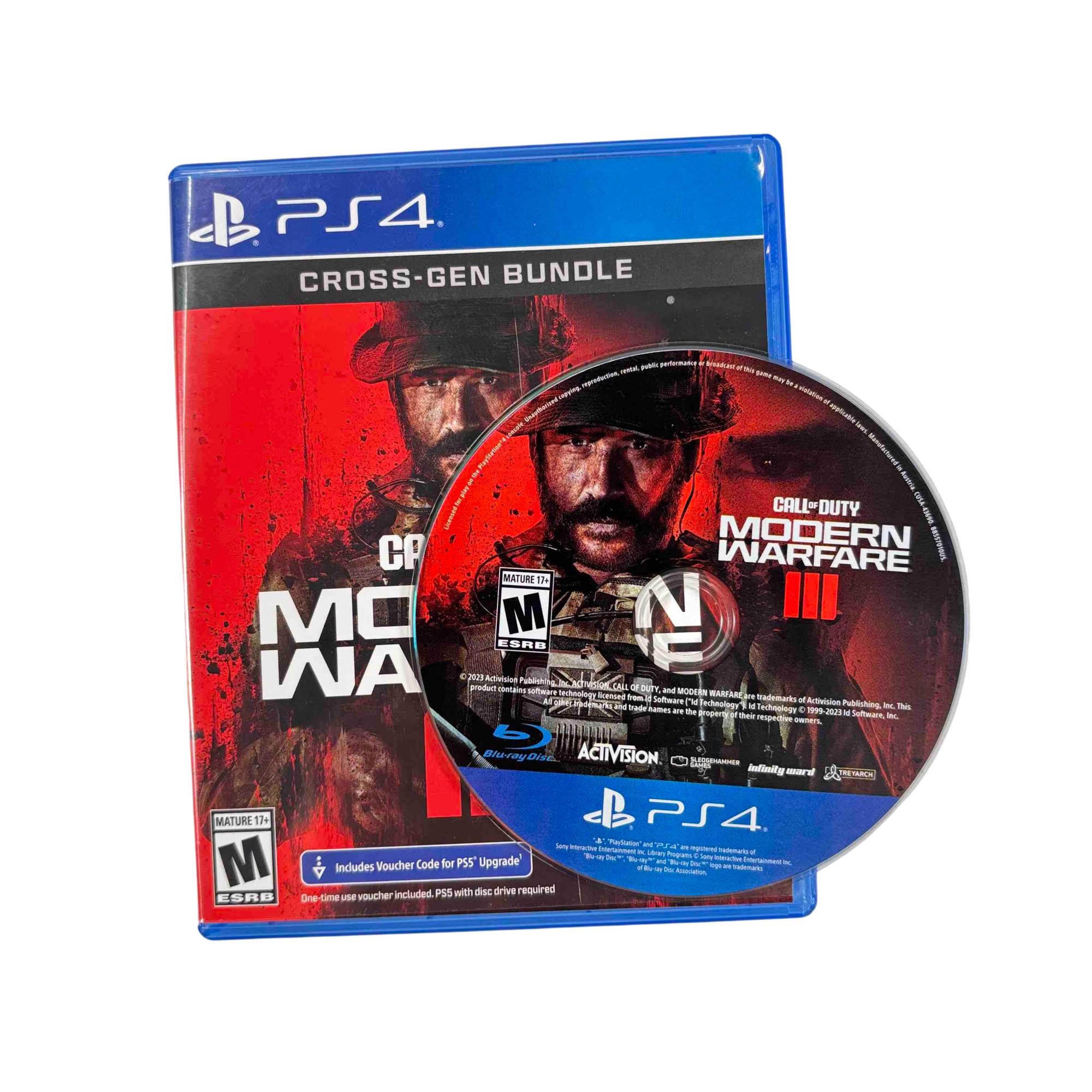 Call of Duty: Modern Warfare III Video Game for the Sony PlayStation 4