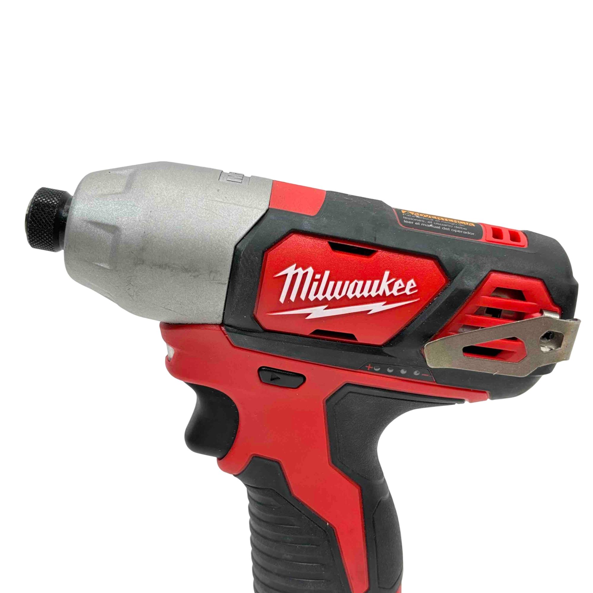 Milwaukee 2462-20 M12 12V Li-Ion Cordless 1/4" Hex Impact Driver