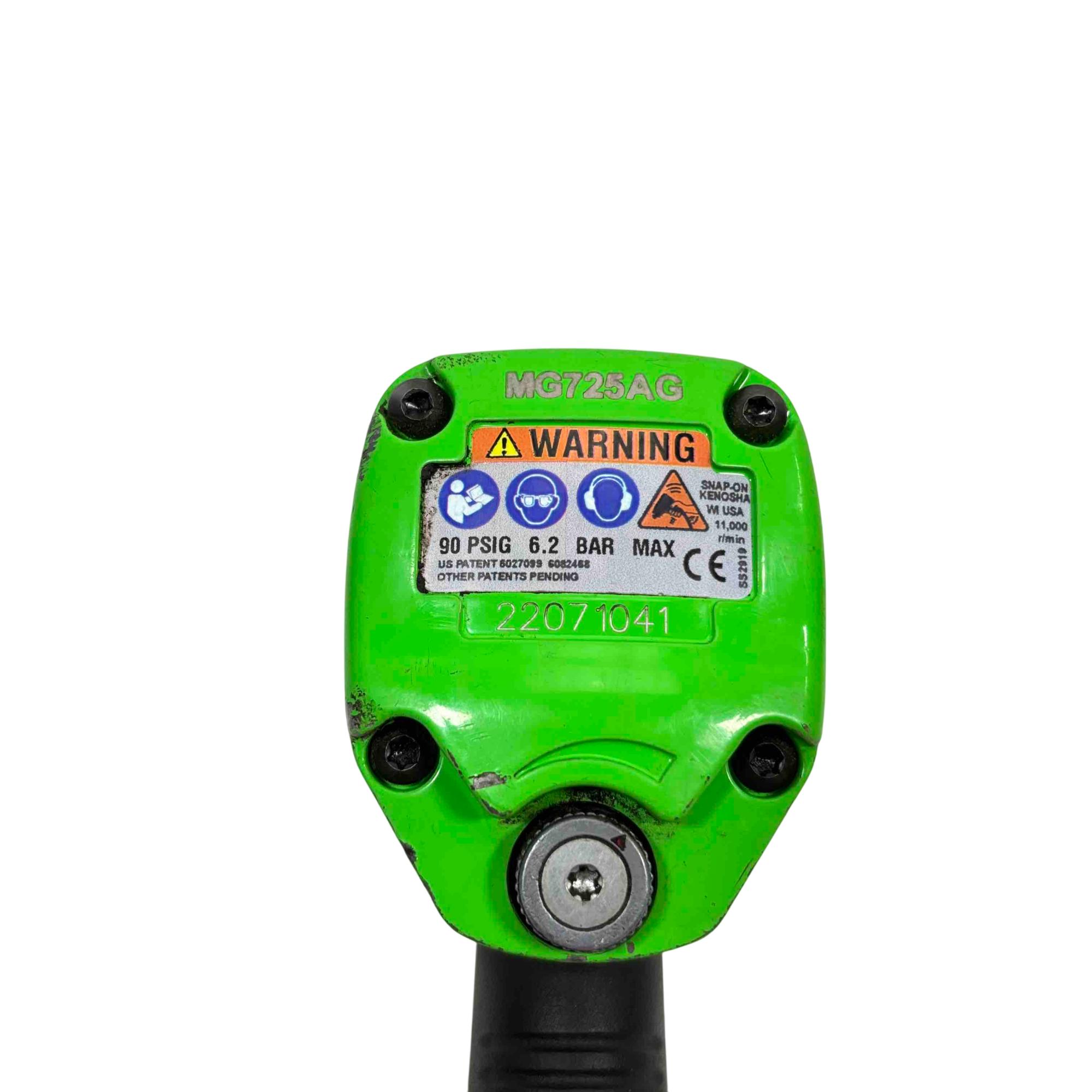 Snap-on Tools MG725 Heavy Duty 1/2" Air Impact Wrench - Green