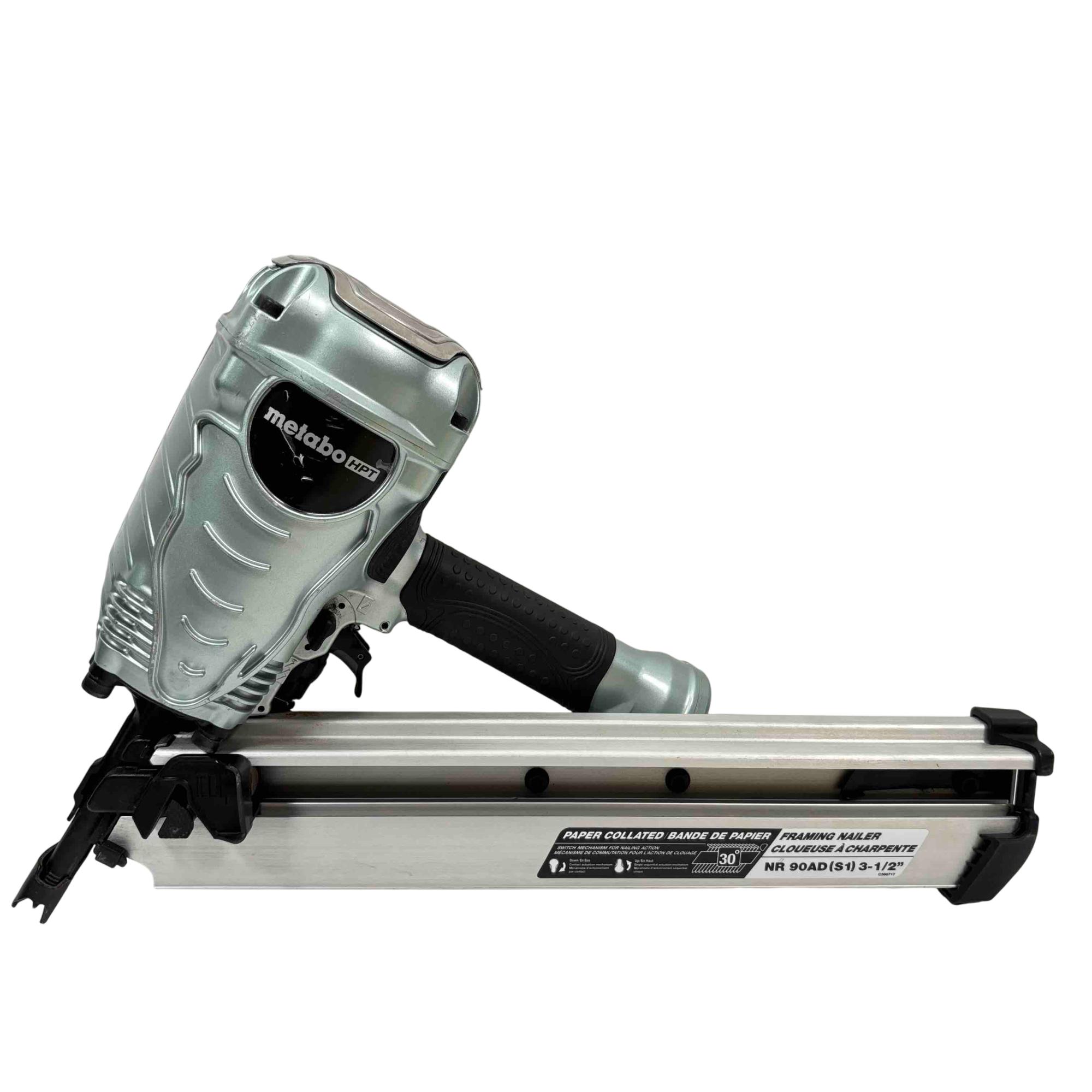 Metabo HPT NR90AD(S1) 3-1/2" Strip Framing Nailer