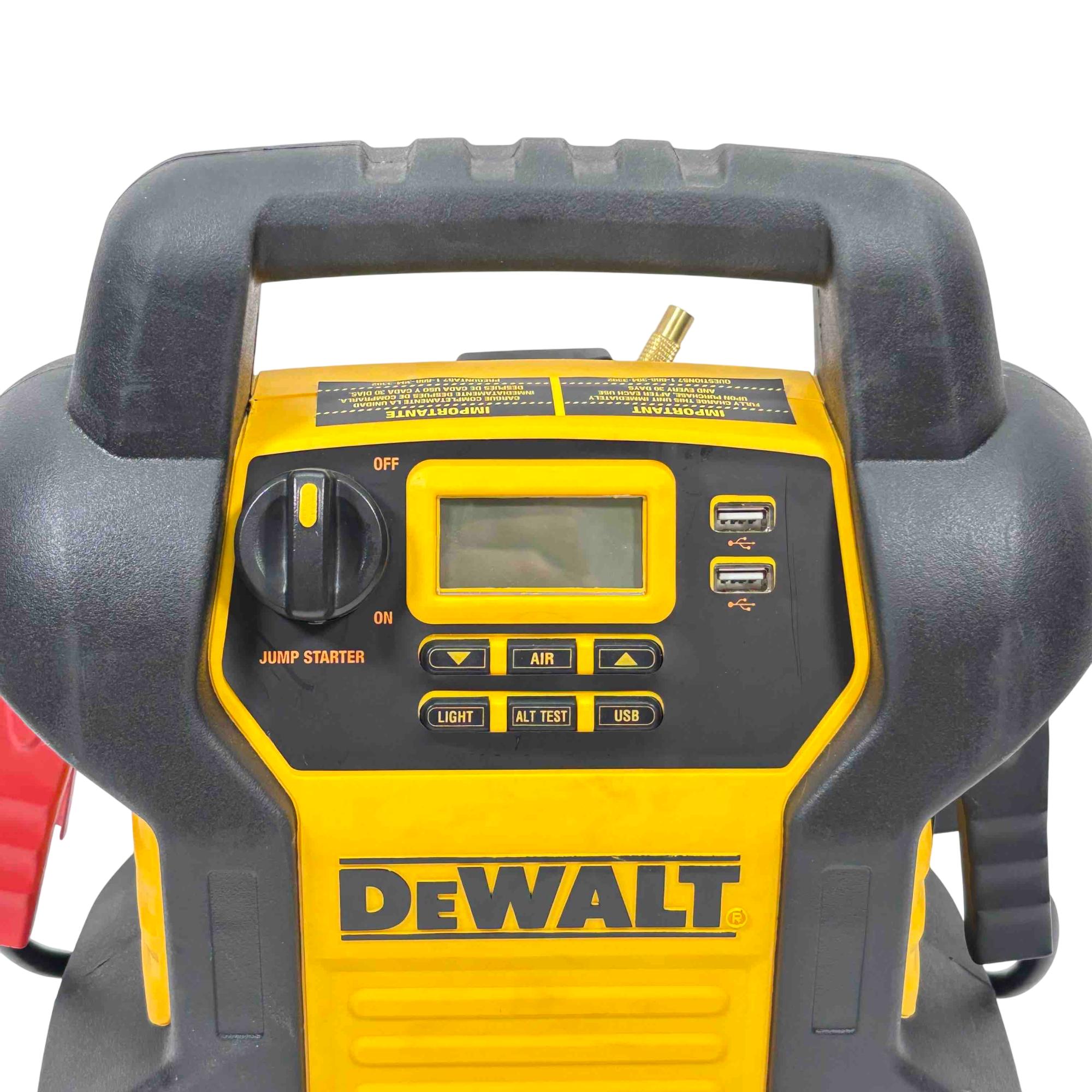 DeWalt DXAEJ14 1400 Peak Amp Portable Jump Starter/Digital Air Compressor